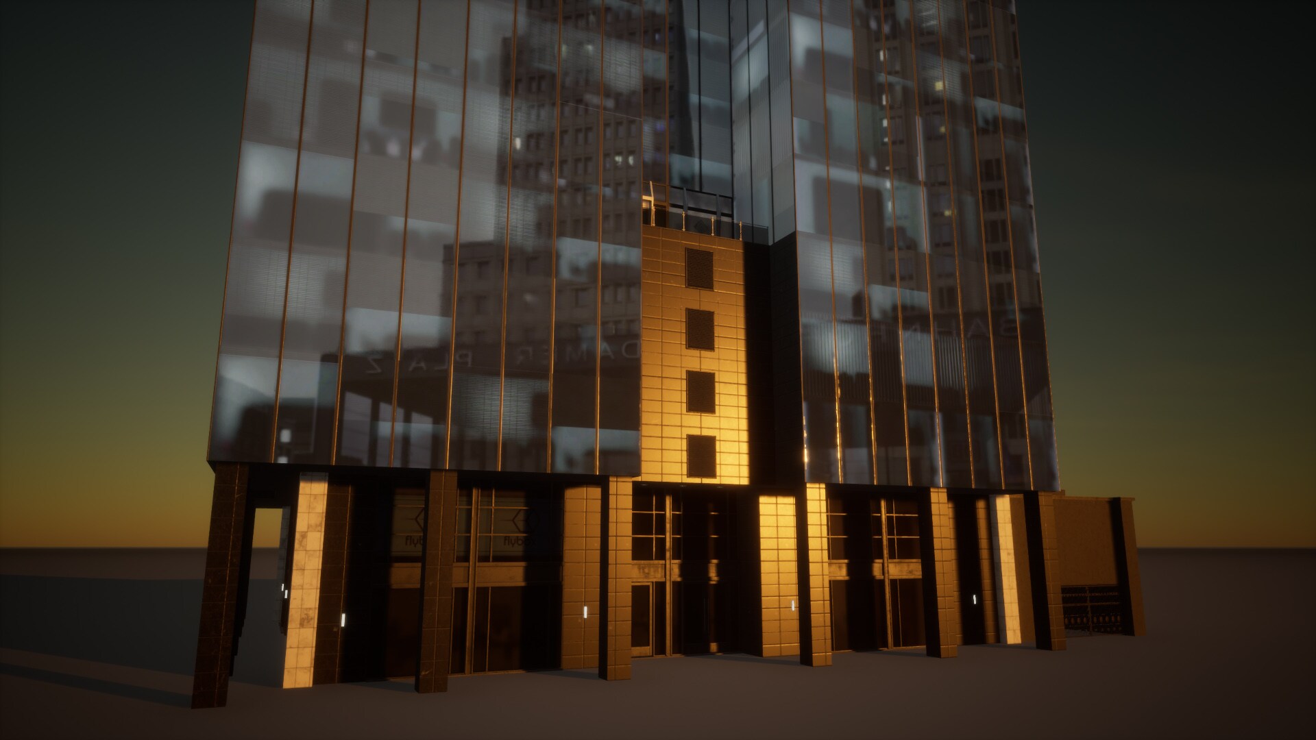 LA Buildings Skyscraper Vol. 1 in Architectural Visualization - UE ...