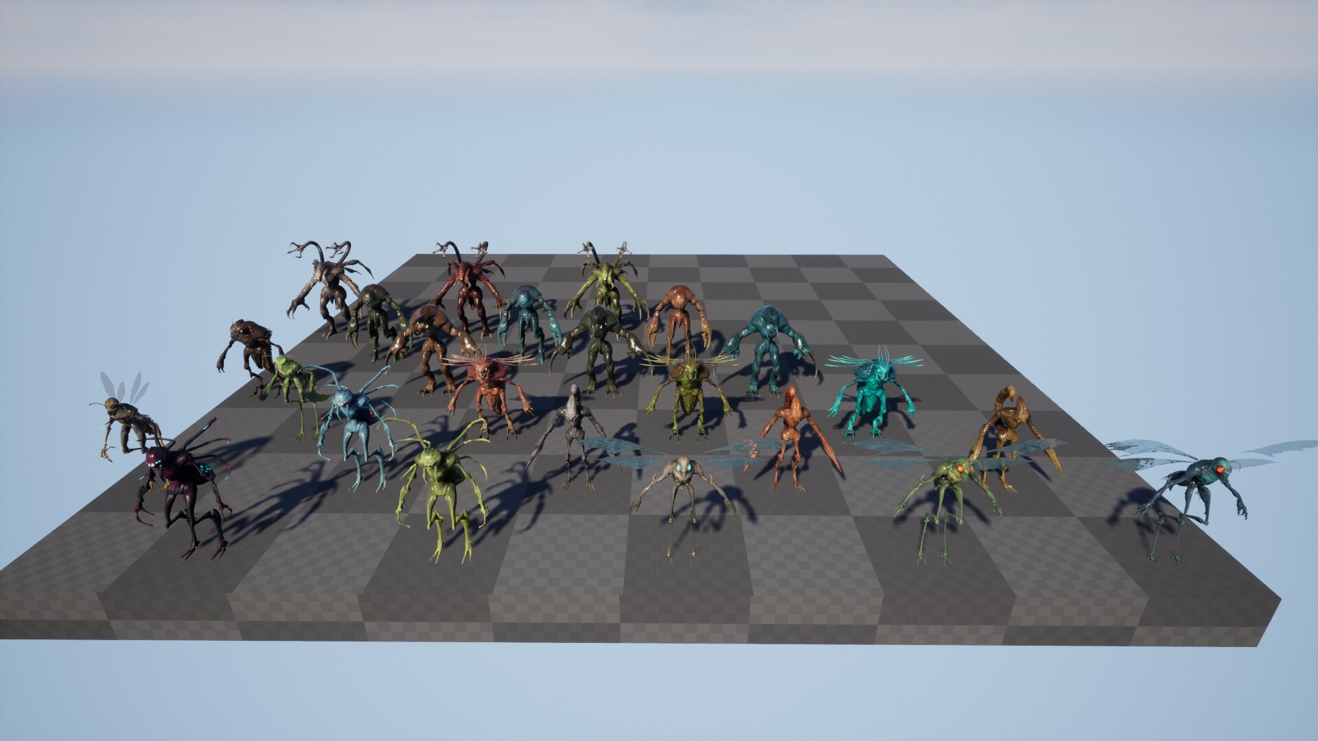 Creatures Super Pack：キャラクター - UE マーケットプレイス