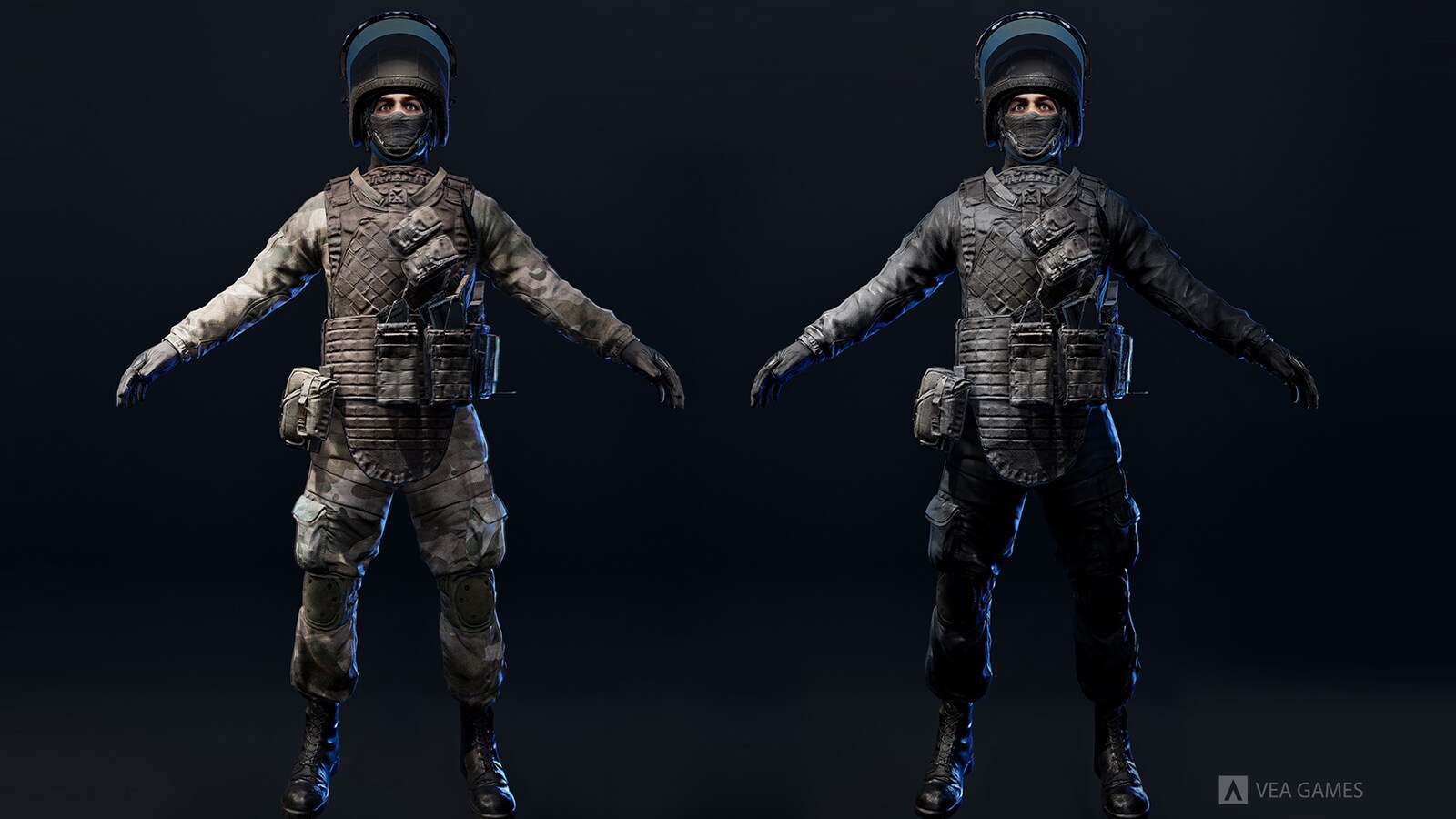 CharGen: Counter-Terrorists Soldier Pack in Characters - UE Marketplace