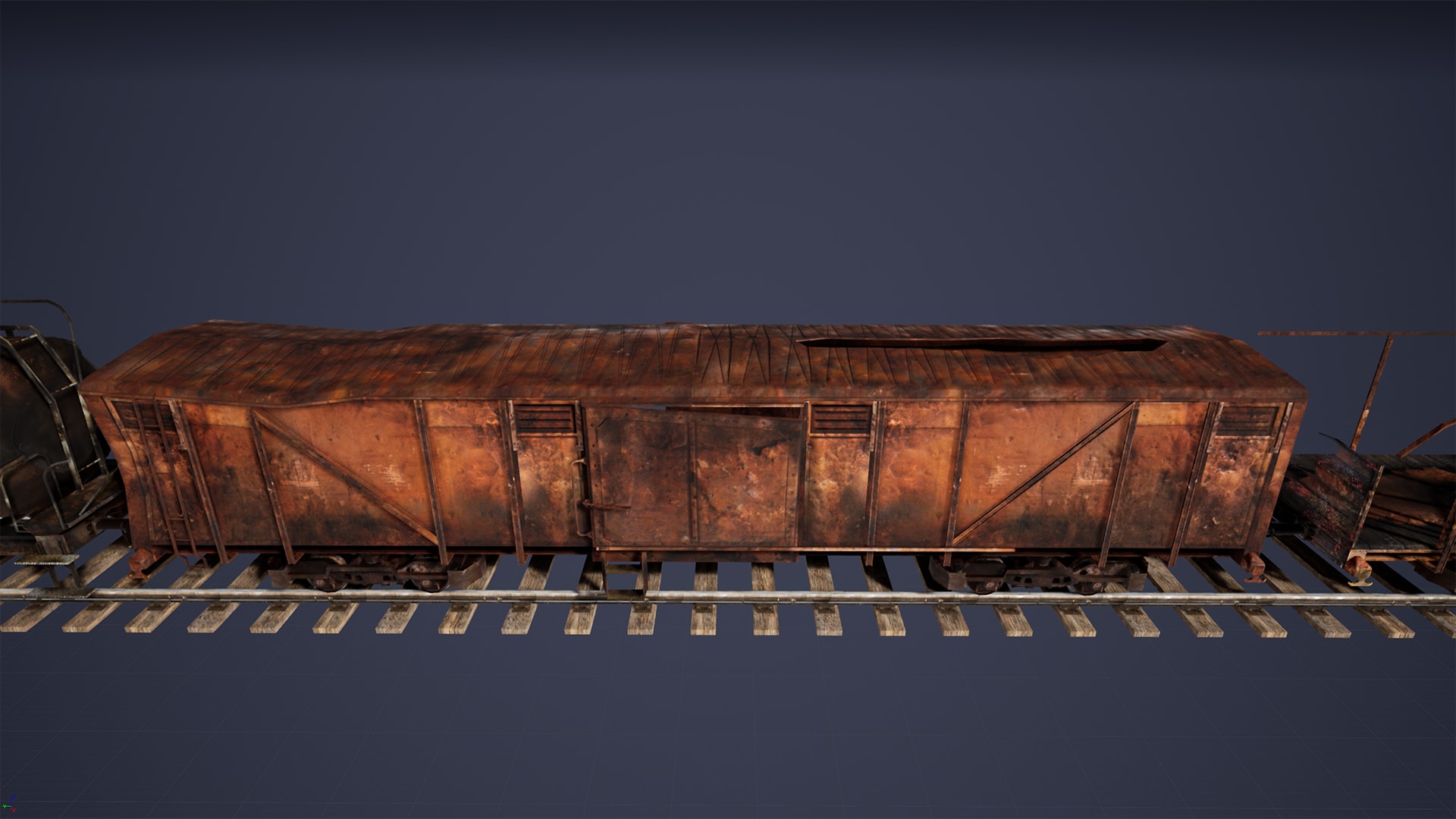 Low Poly Trains in Props - UE Marketplace