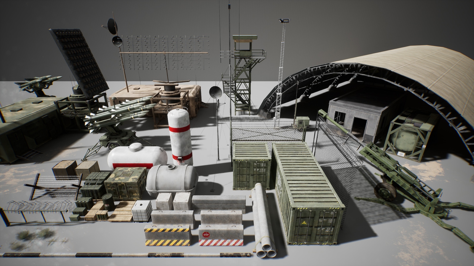 Military Base - Premium in Environments - UE Marketplace