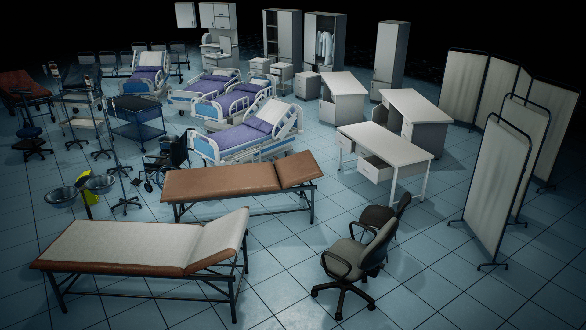 Hospital Props 02 in Props - UE Marketplace