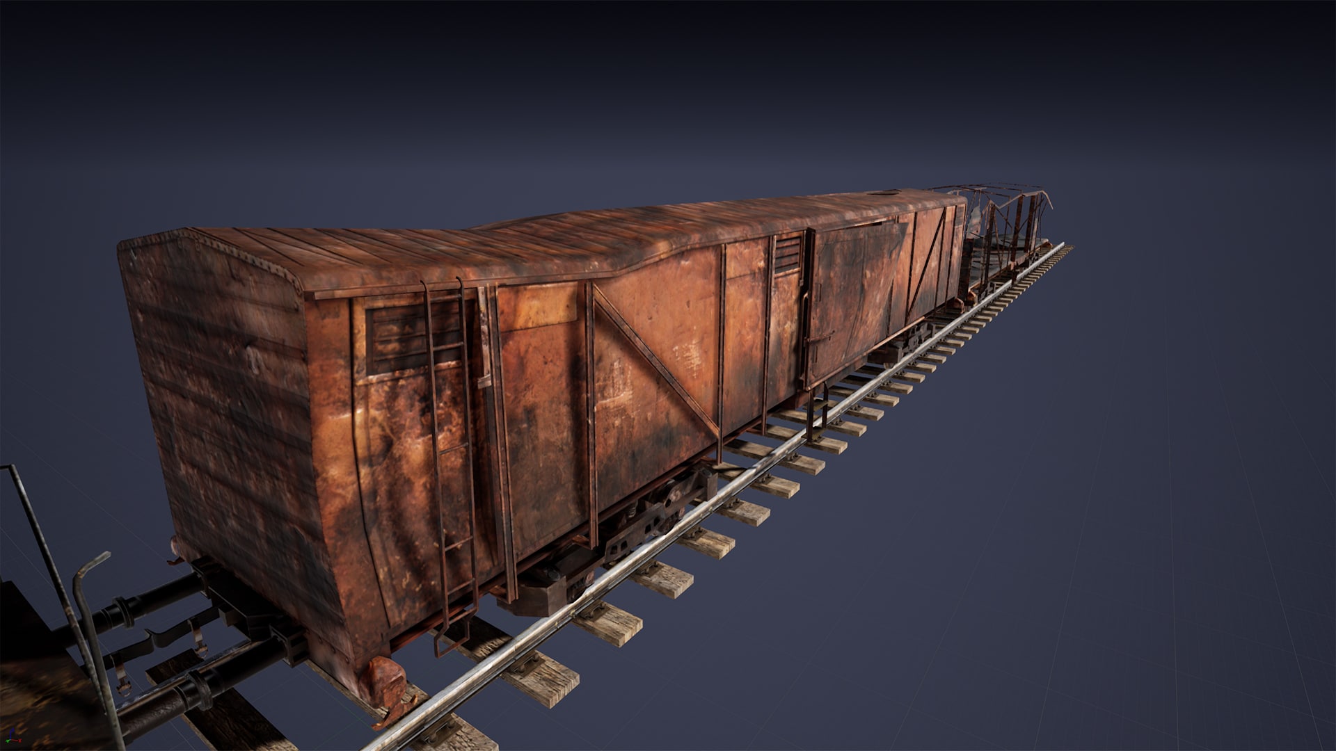Low Poly Trains in Props - UE Marketplace