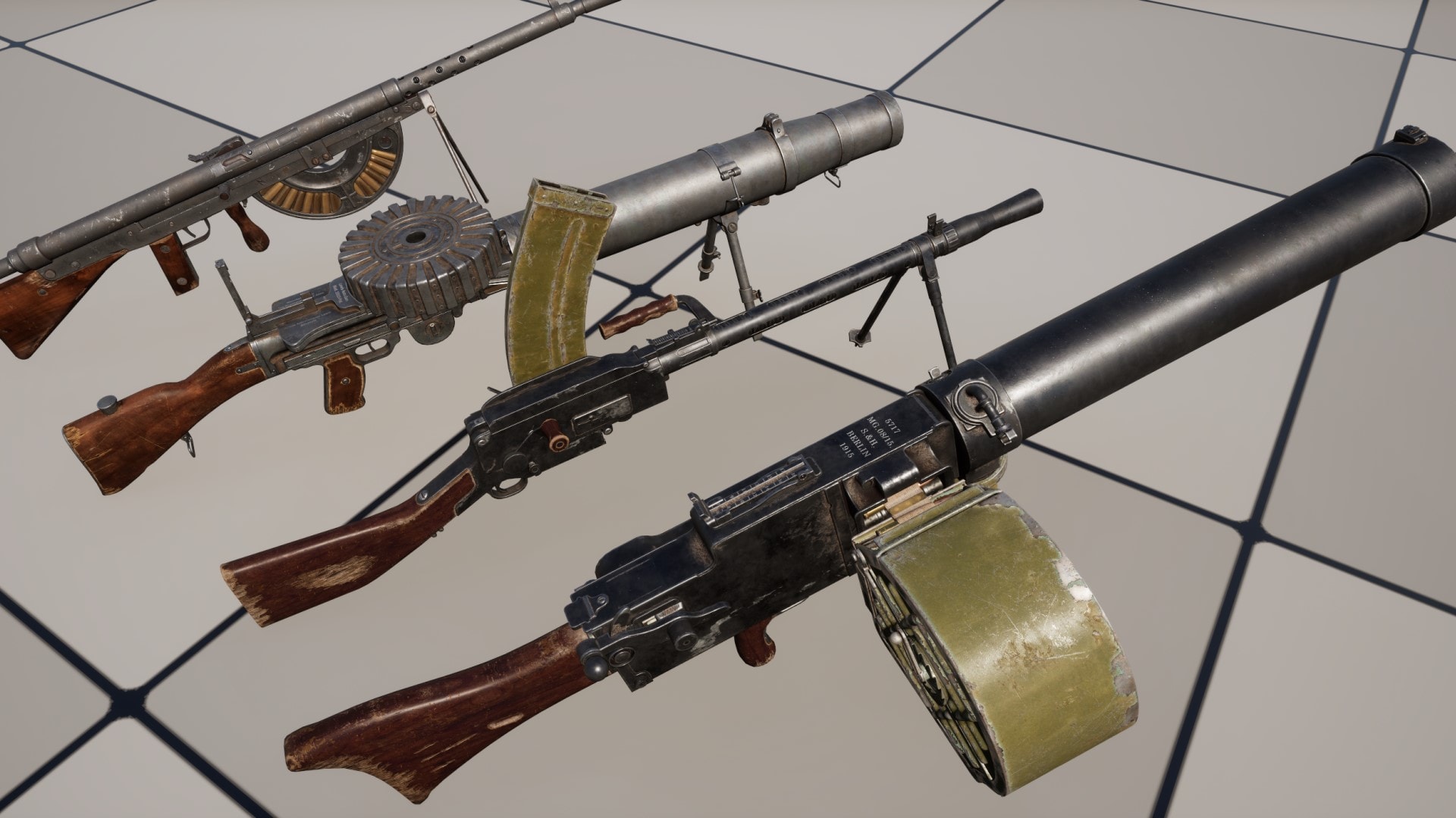 Weapon WW1 in Props - UE Marketplace