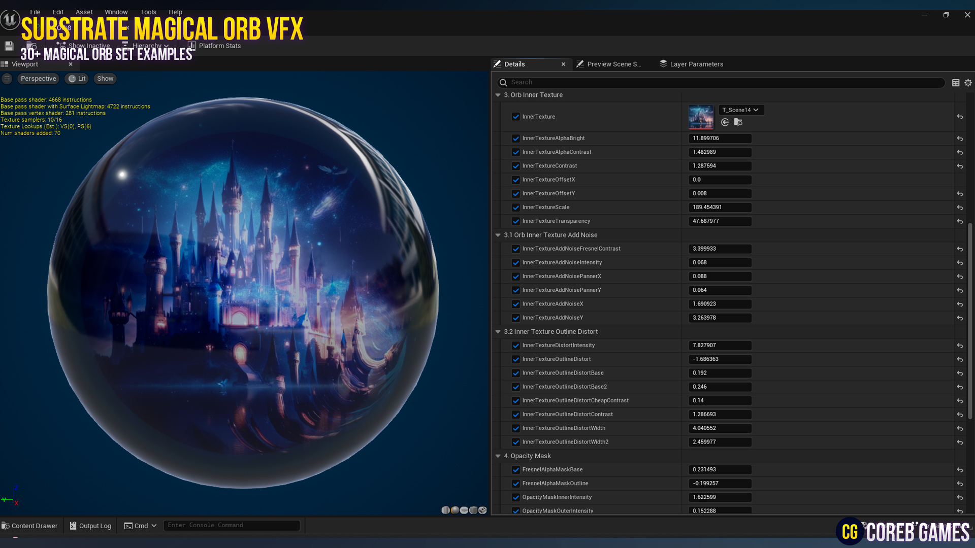 Substrate Magical Orb VFX Pack