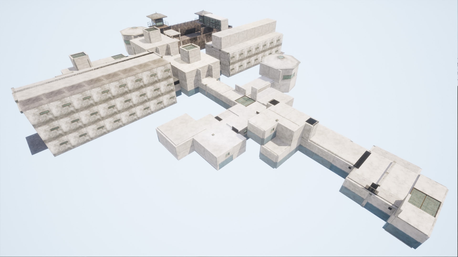 Jails Model Building Kits For Adults Jail cell Kit Wall Unit 1/10 1/12 ...