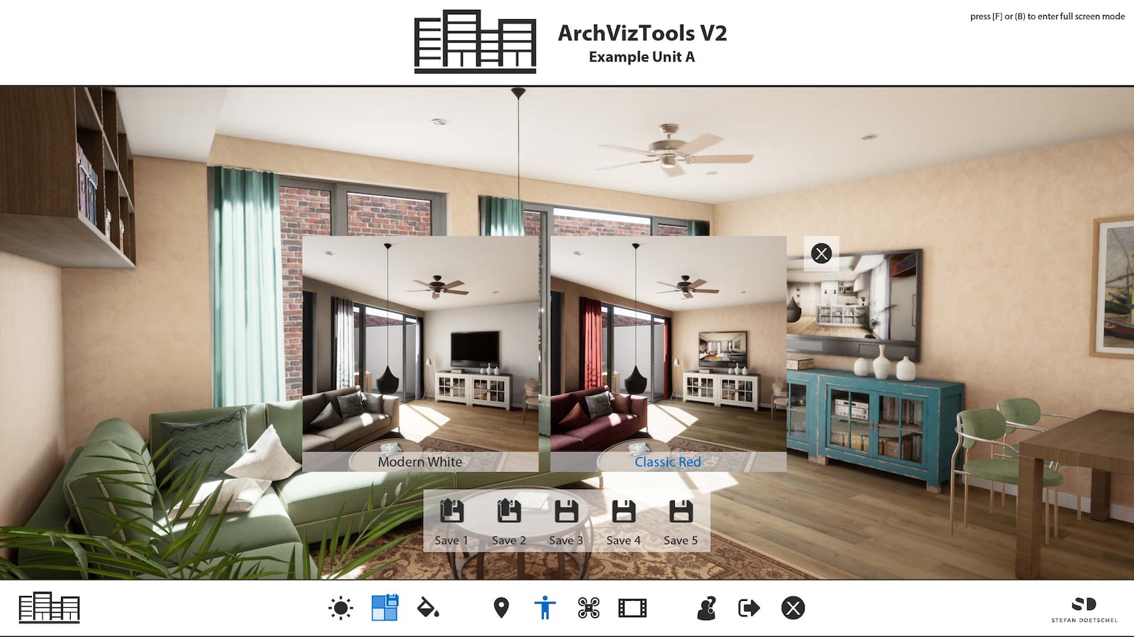 ArchViz User Interface and Interactive Tools in Architectural Visualization - UE Marketplace