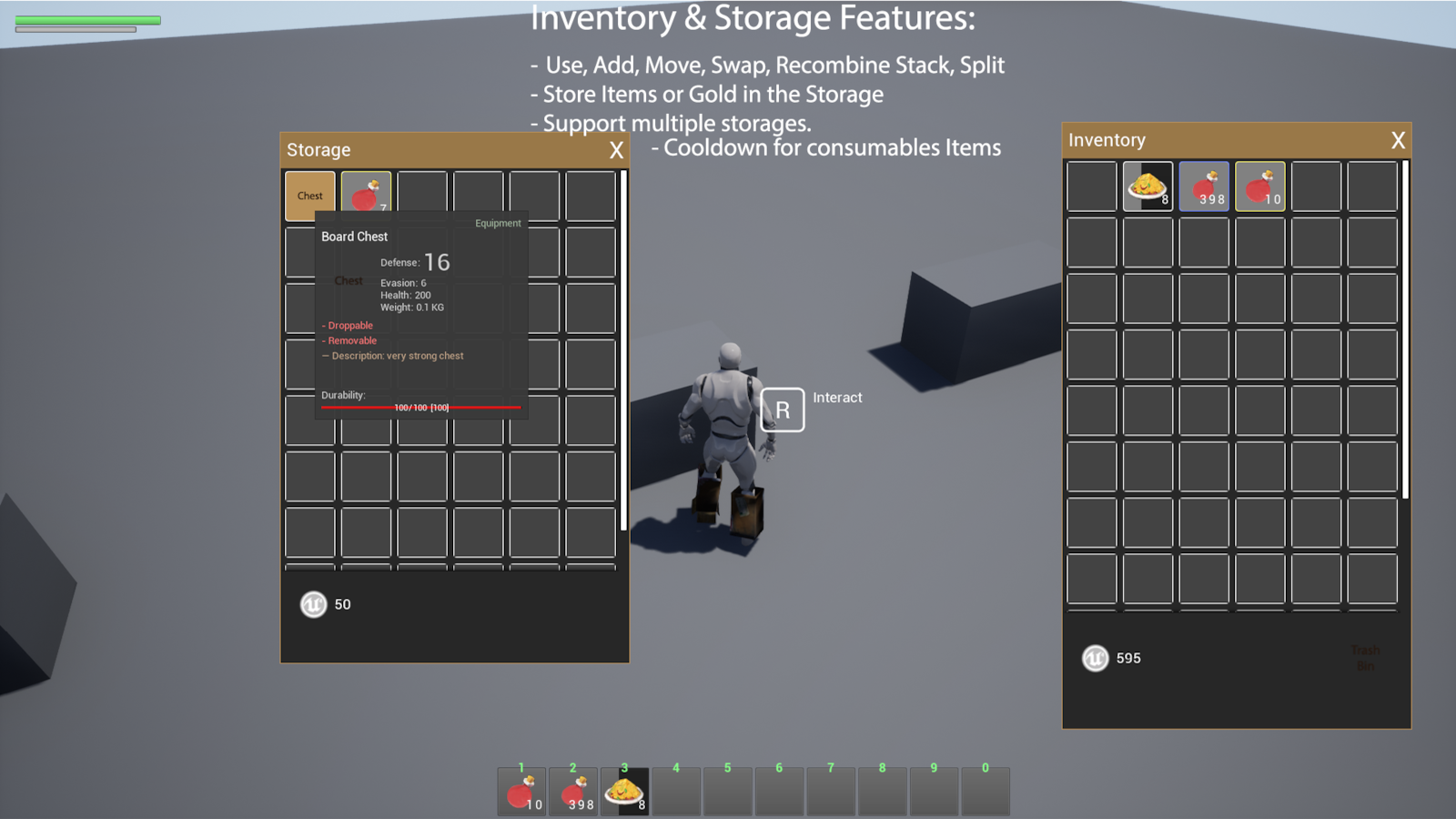 RPG Inventory System With Enhancement in Blueprints - UE Marketplace