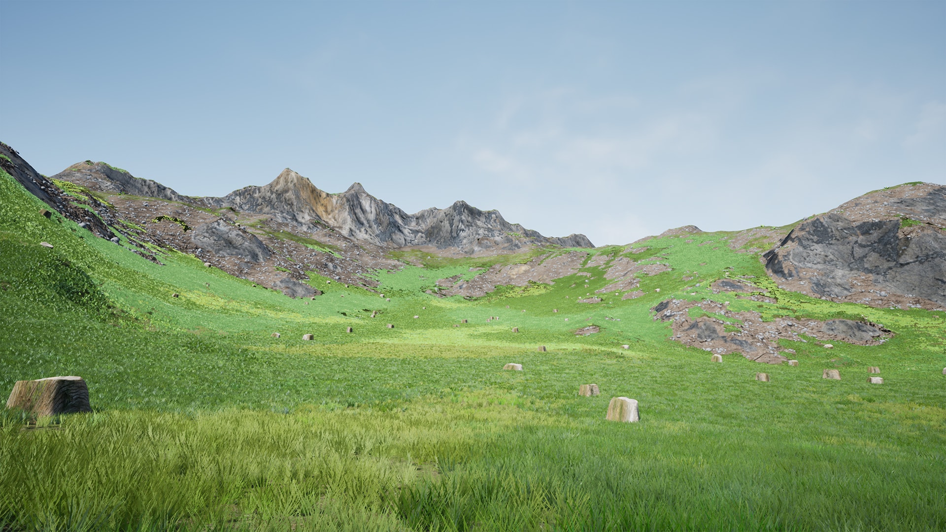 Procedural Landscape Material in Materials - UE Marketplace