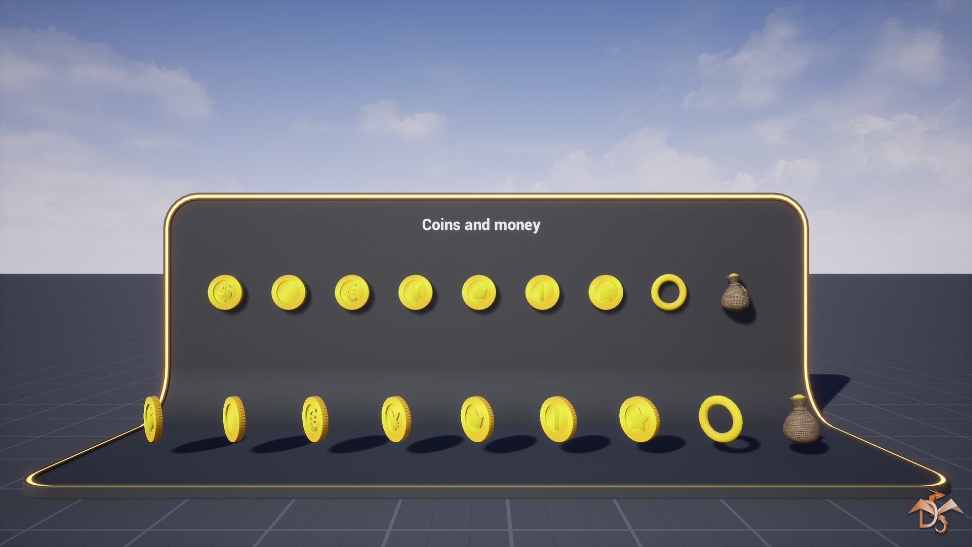 Platformer Collectible Items Kit in Props - UE Marketplace