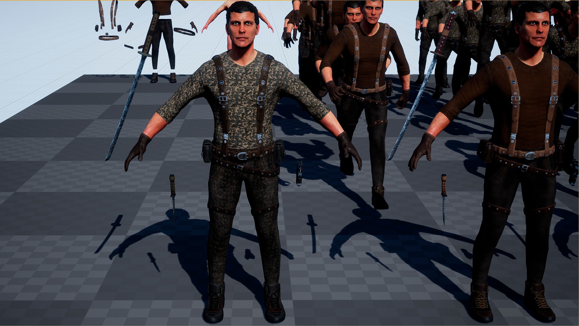 Man in Characters - UE Marketplace