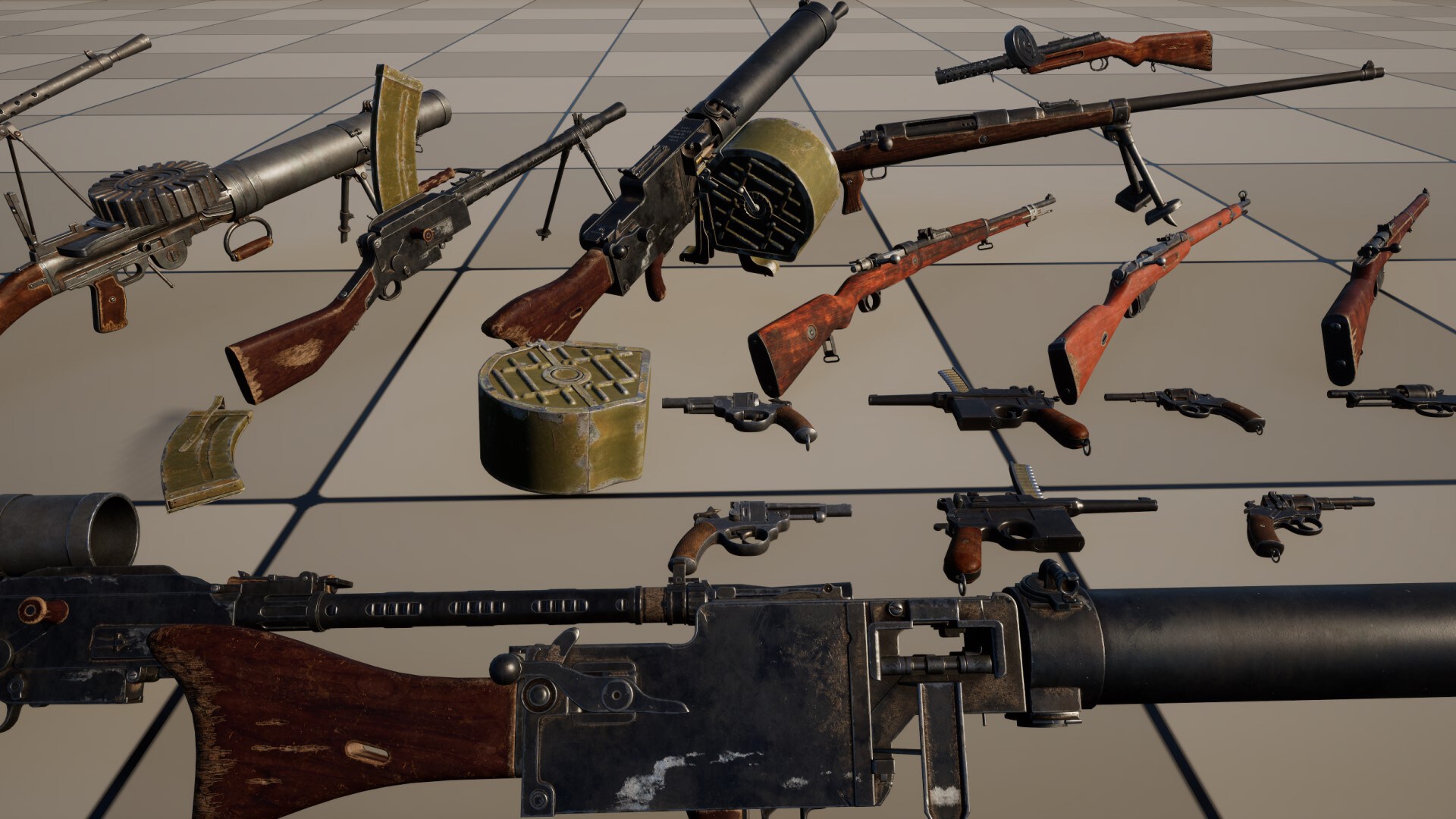 Weapon WW1 in Props - UE Marketplace