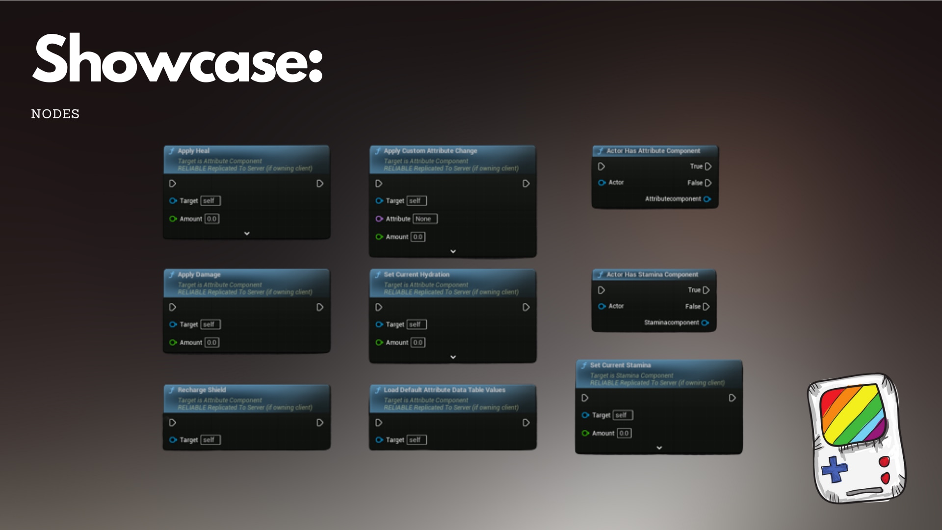 Simple Attribute Component in Code Plugins - UE Marketplace