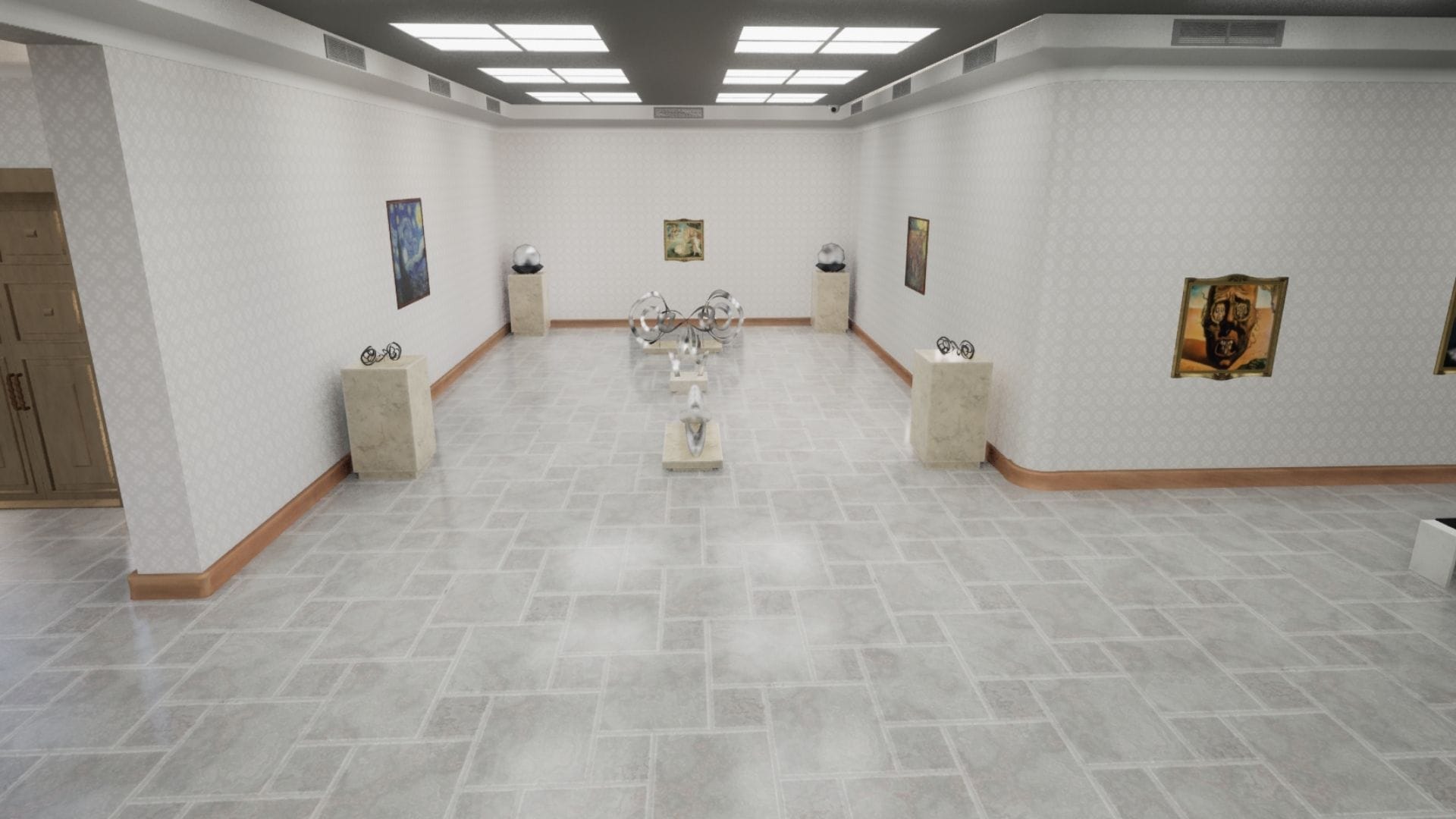 Art Gallery - Digital Showroom in Environments - UE Marketplace