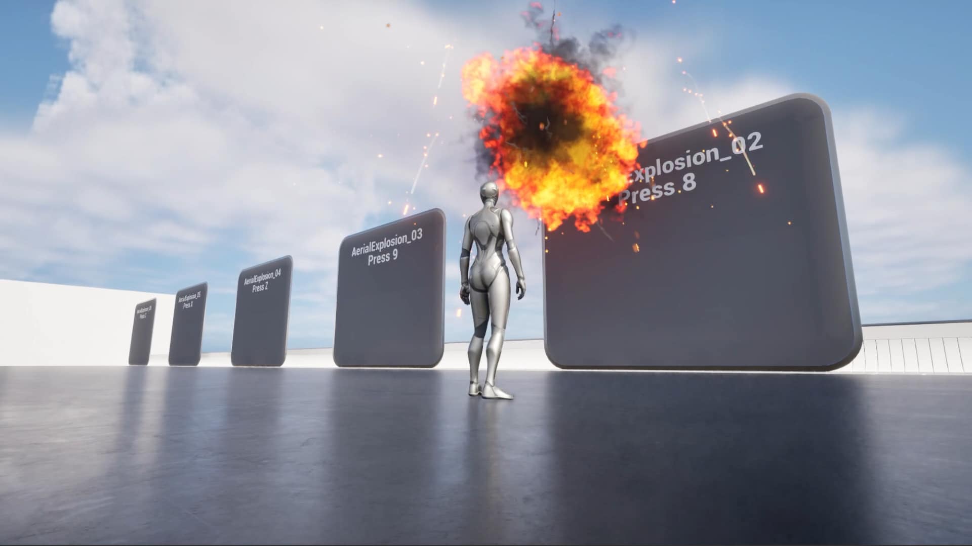 Realistic Explosions in Visual Effects - UE Marketplace