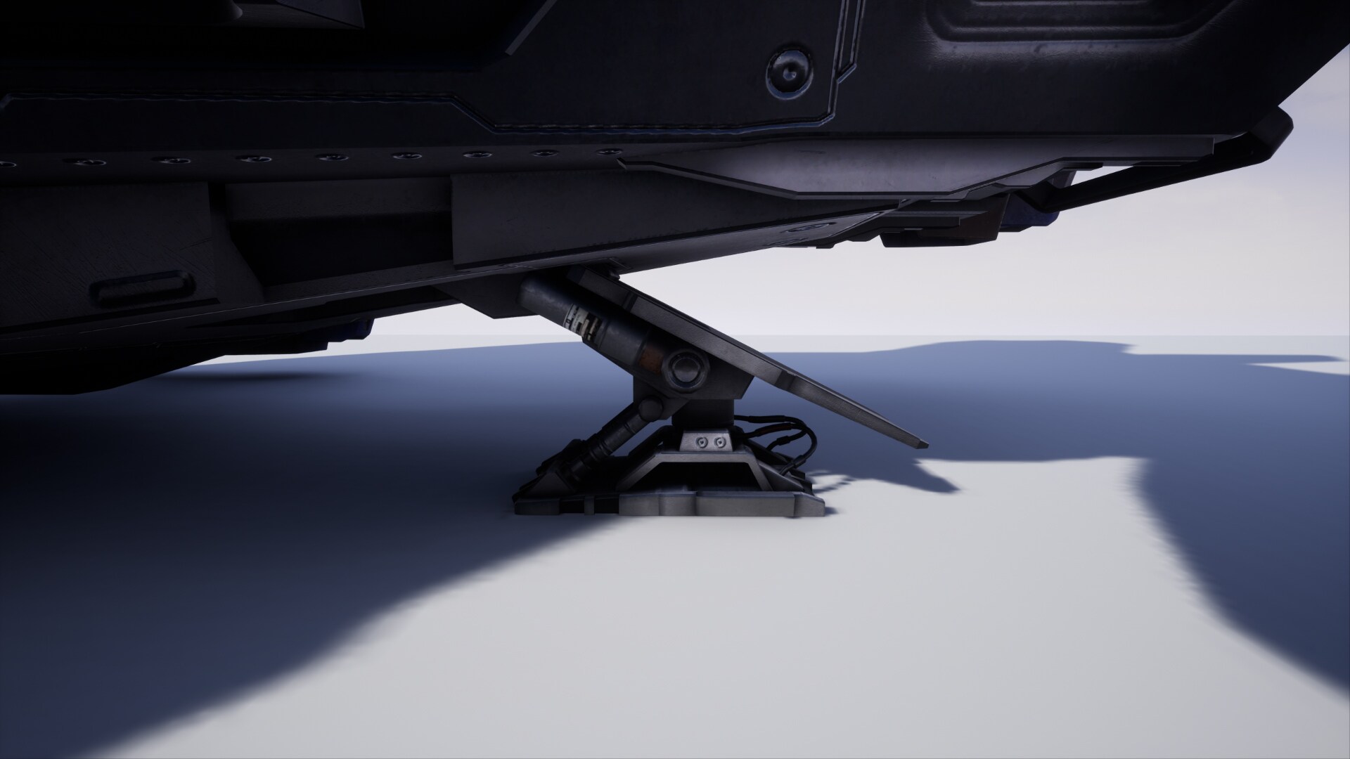 Spaceship Lander VTOL, 카테고리 소품 - UE 마켓플레이스