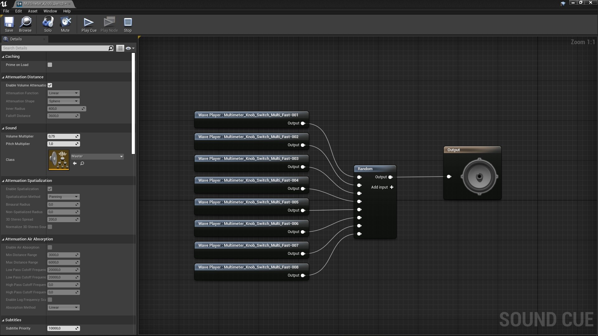 Clicks Switches Buttons Sounds, 카테고리 사운드 이펙트 - UE 마켓플레이스