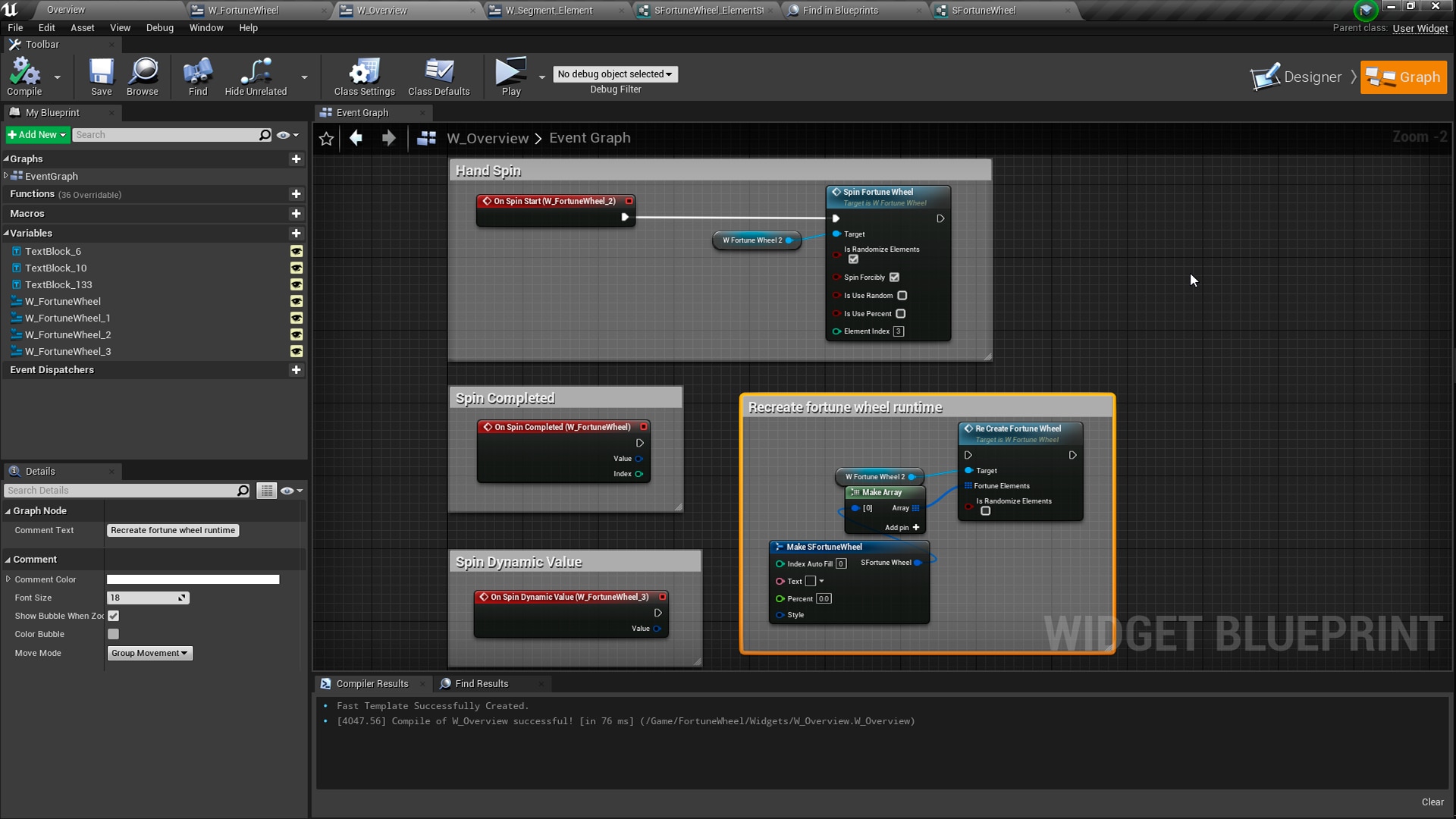 Fortune Wheel in Blueprints - UE Marketplace