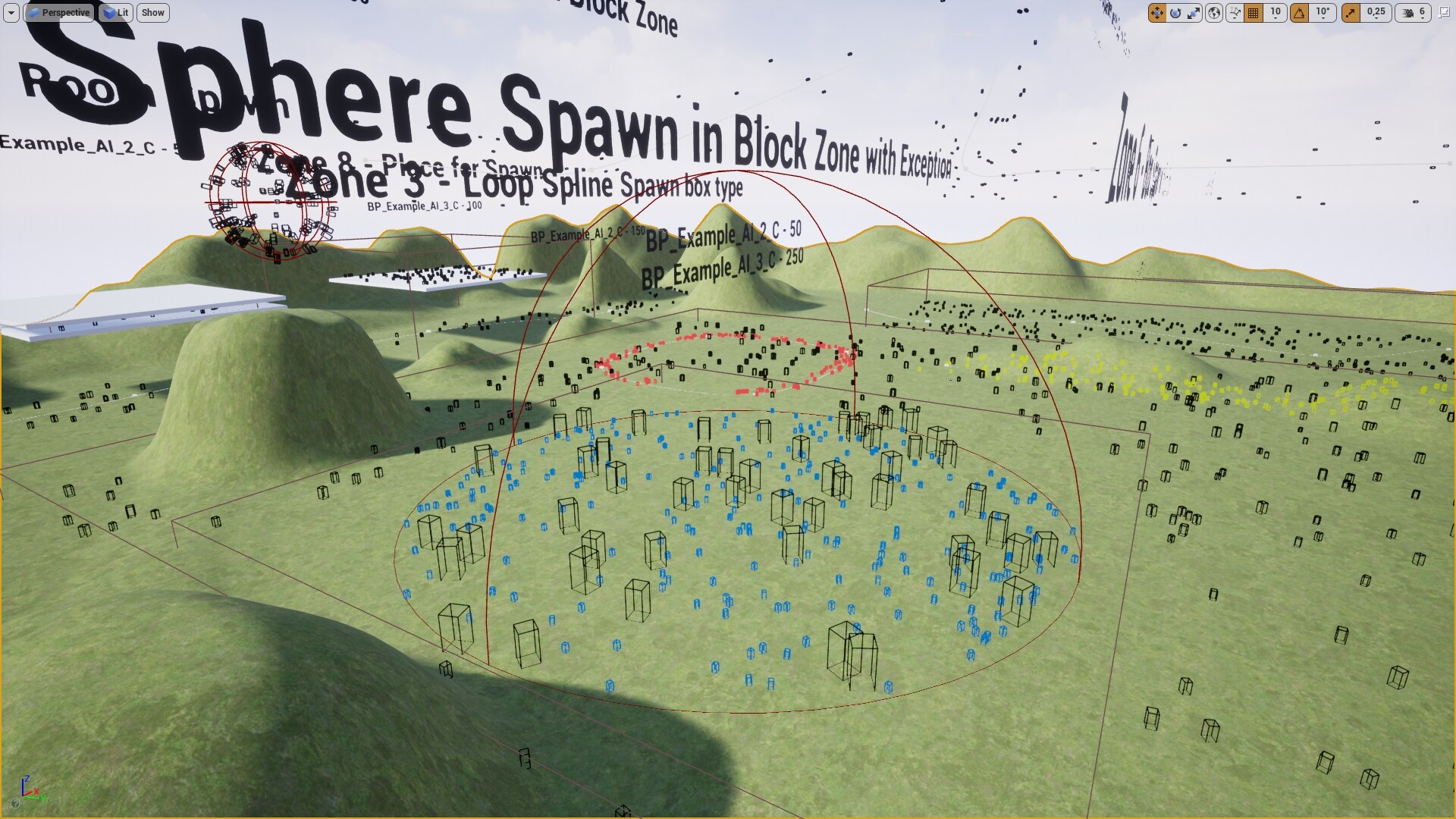 Ultimate AI Spawn System v2.1, 카테고리 블루프린트 - UE 마켓플레이스