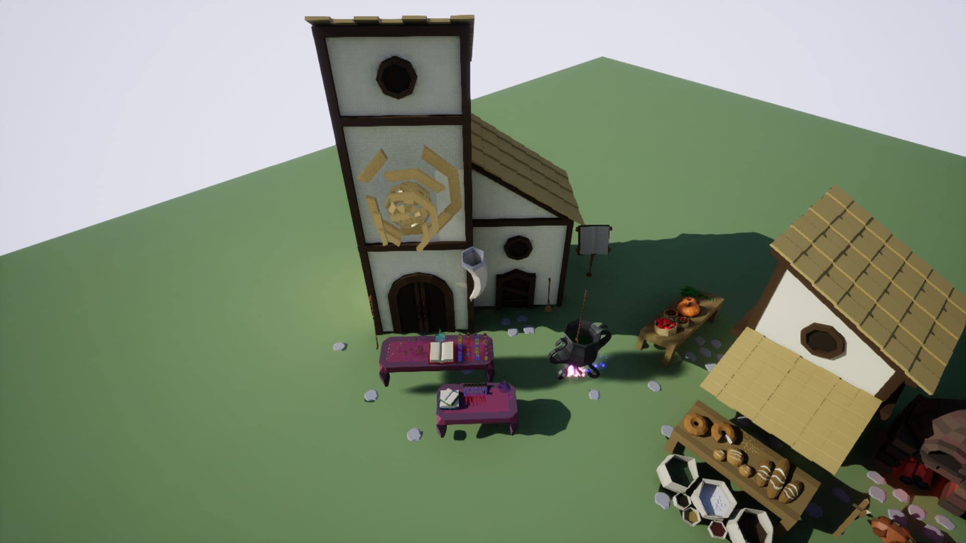Low Poly Old Trade in Environments - UE Marketplace