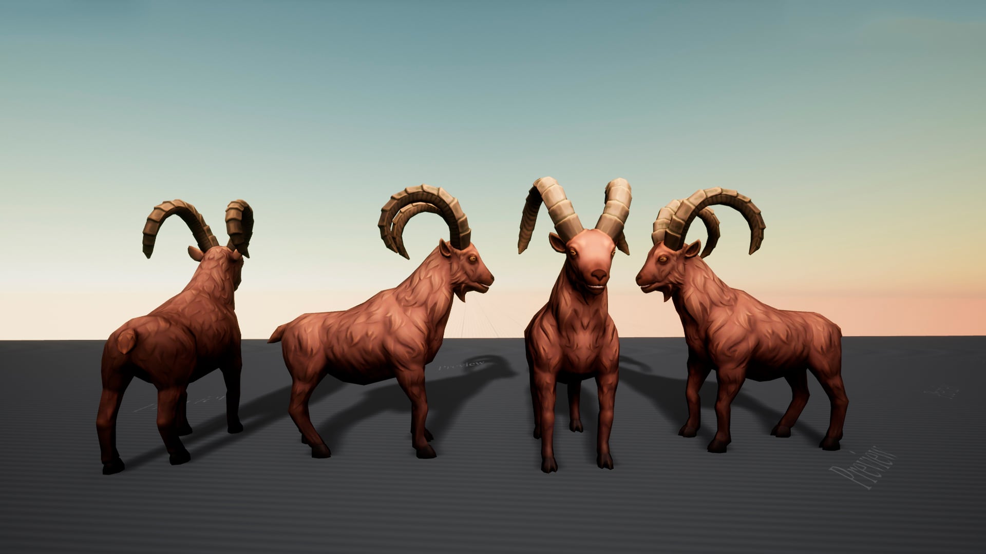 Fantasy Wild Goat in Characters - UE Marketplace
