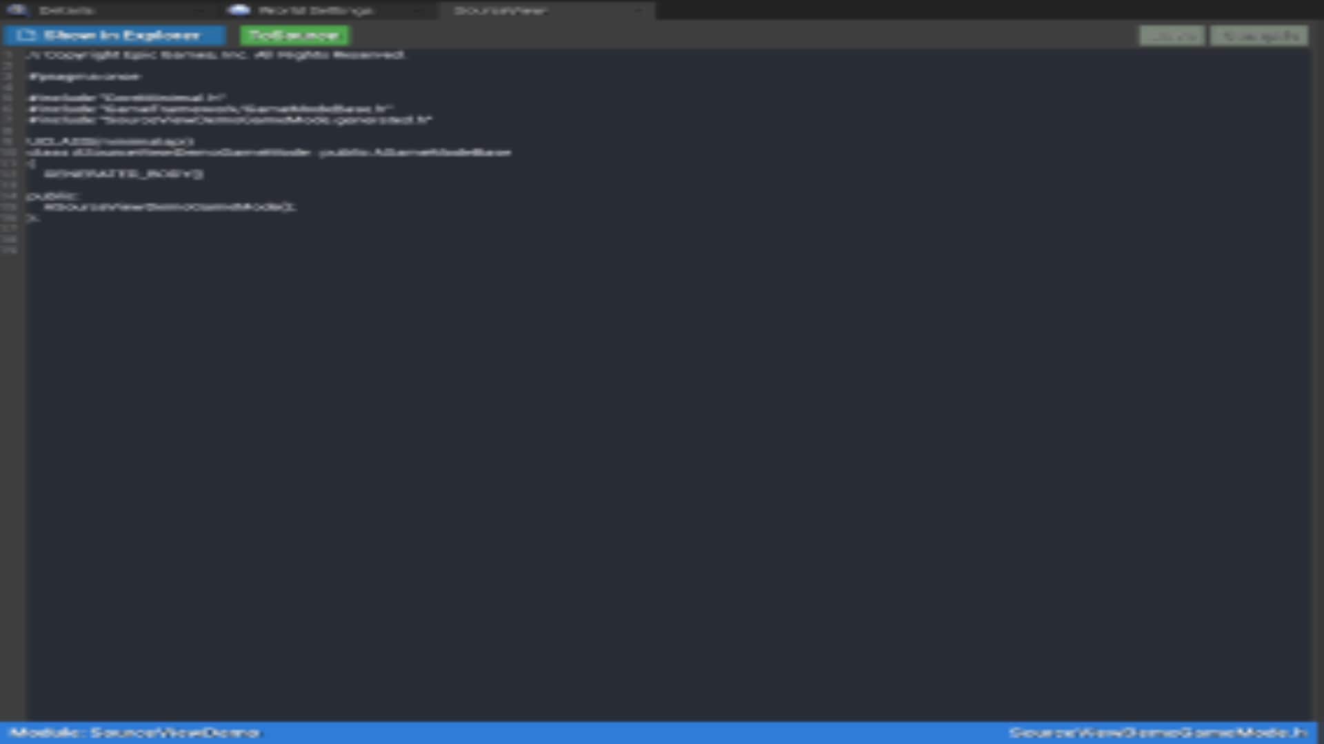Sourcecodeview In Code Plugins Ue Marketplace