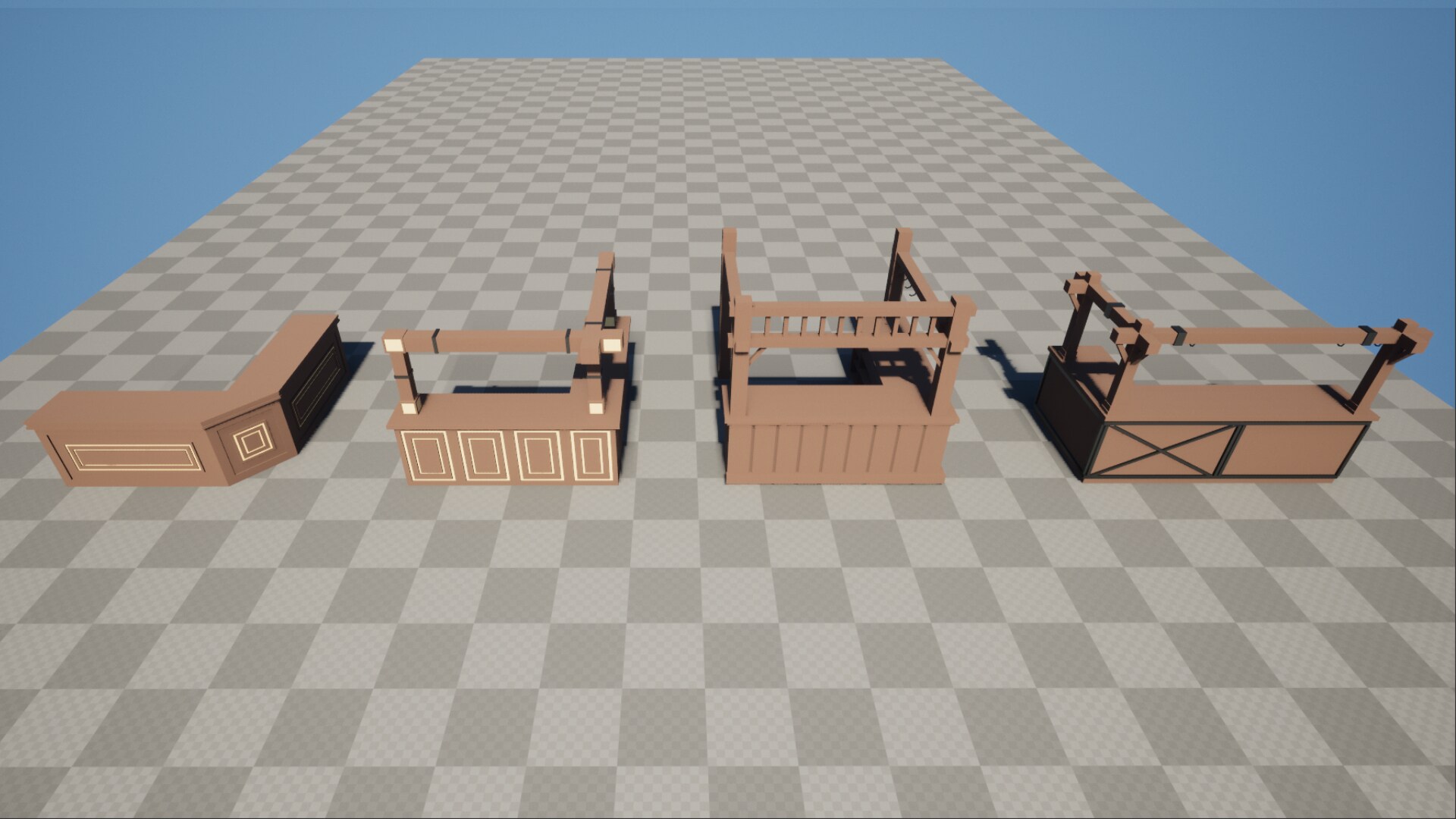 Stylized Tavern Props [Papercraft/Low Poly] in Props - UE Marketplace