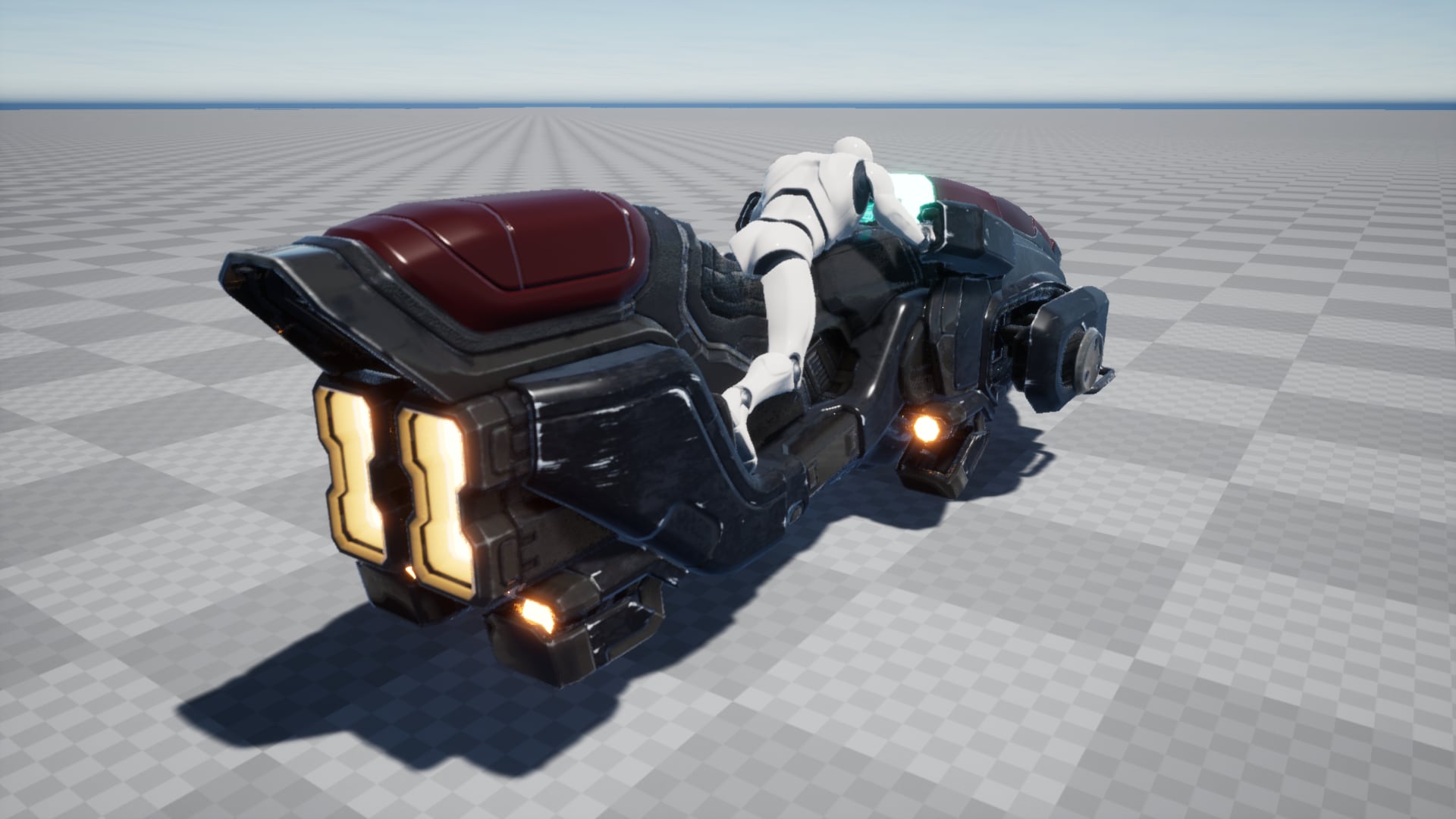 Hover Bike System in Blueprints - UE Marketplace