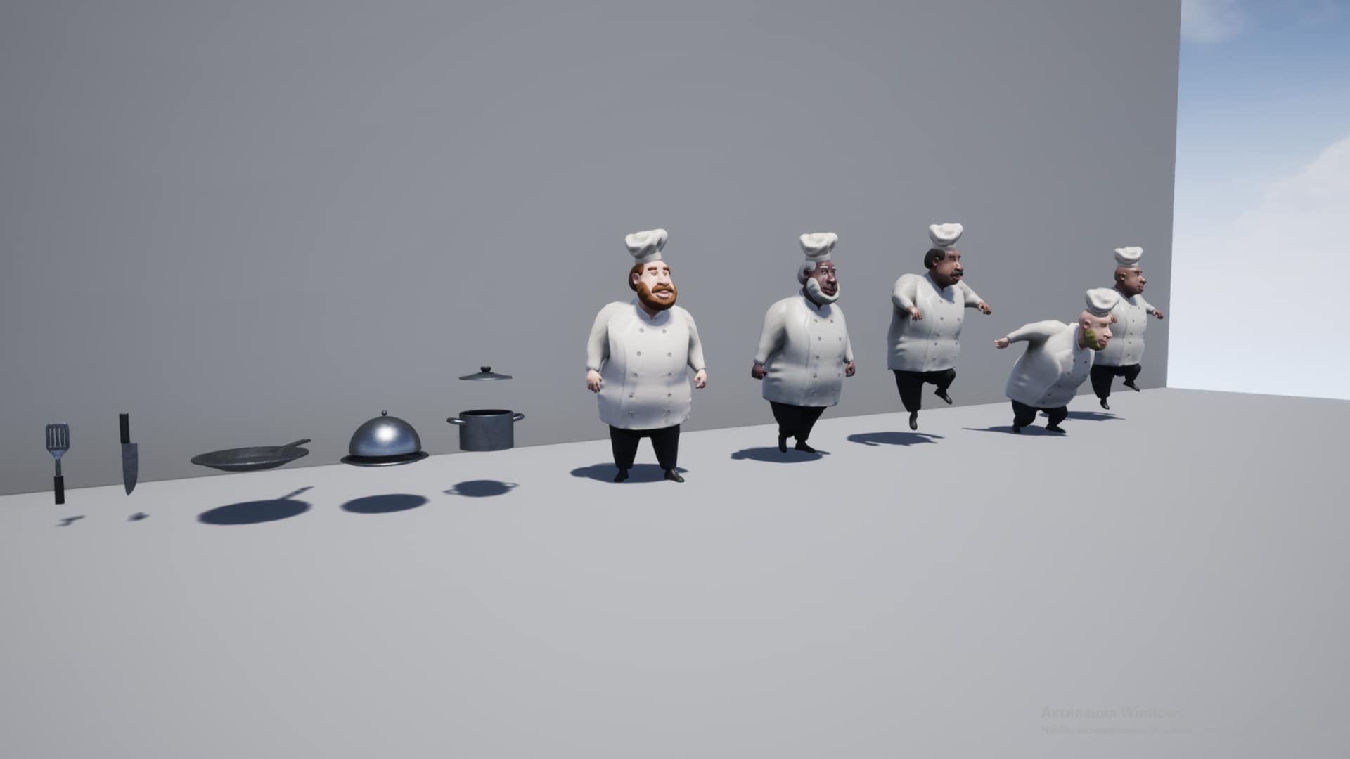 Stylized Chef in Characters - UE Marketplace
