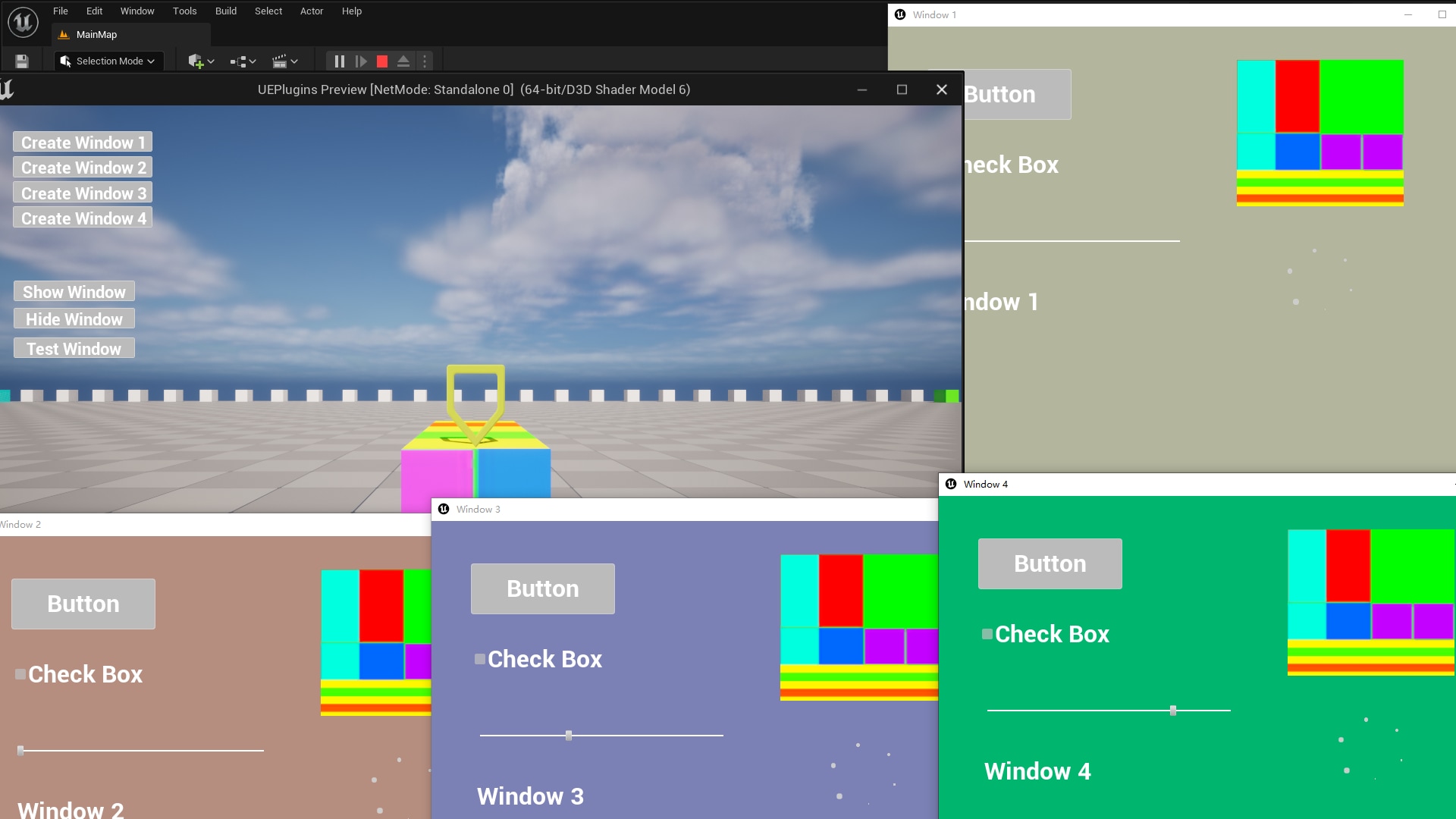 UMG Multi Window in Code Plugins - UE Marketplace
