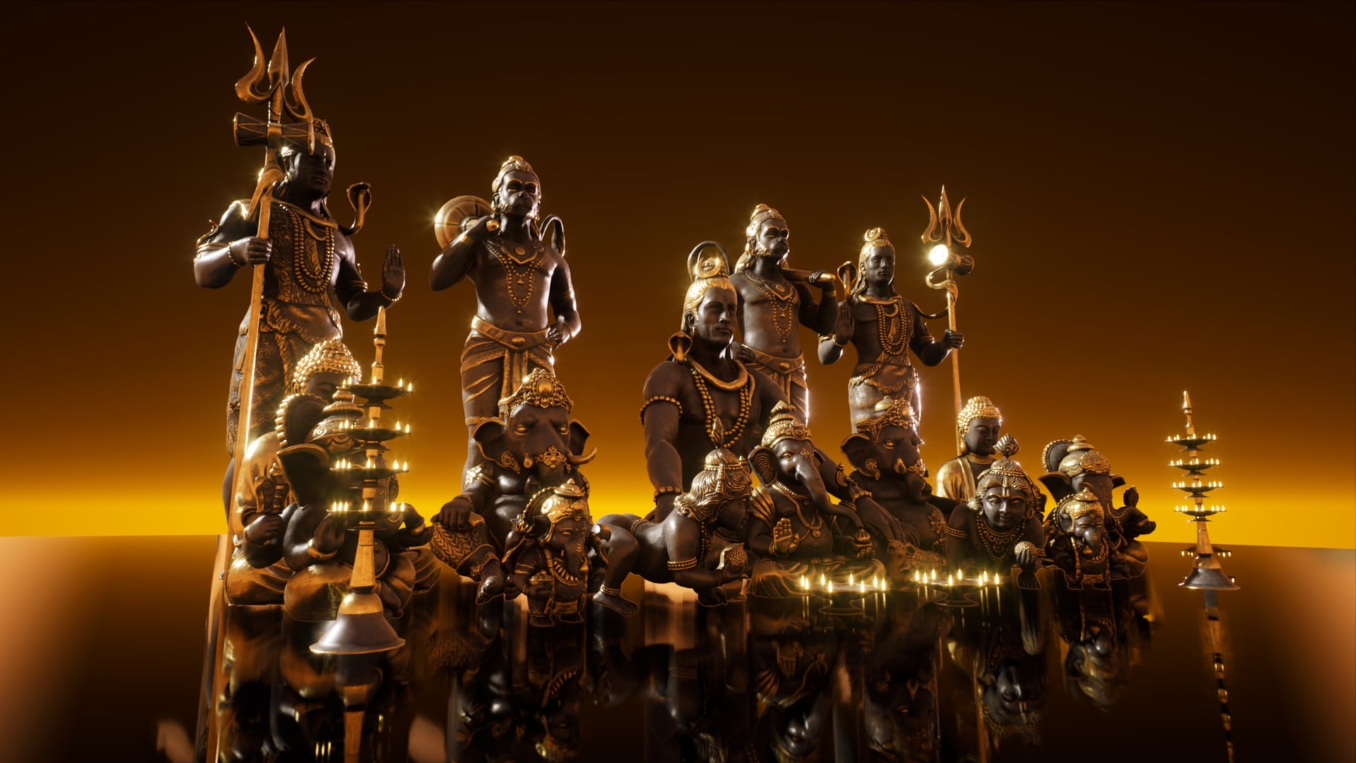Indian Statue Pack in Props - UE Marketplace