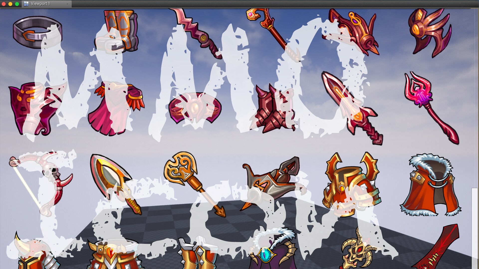 Hand Painted MMO Icon, 카테고리 2D 애셋 - UE 마켓플레이스