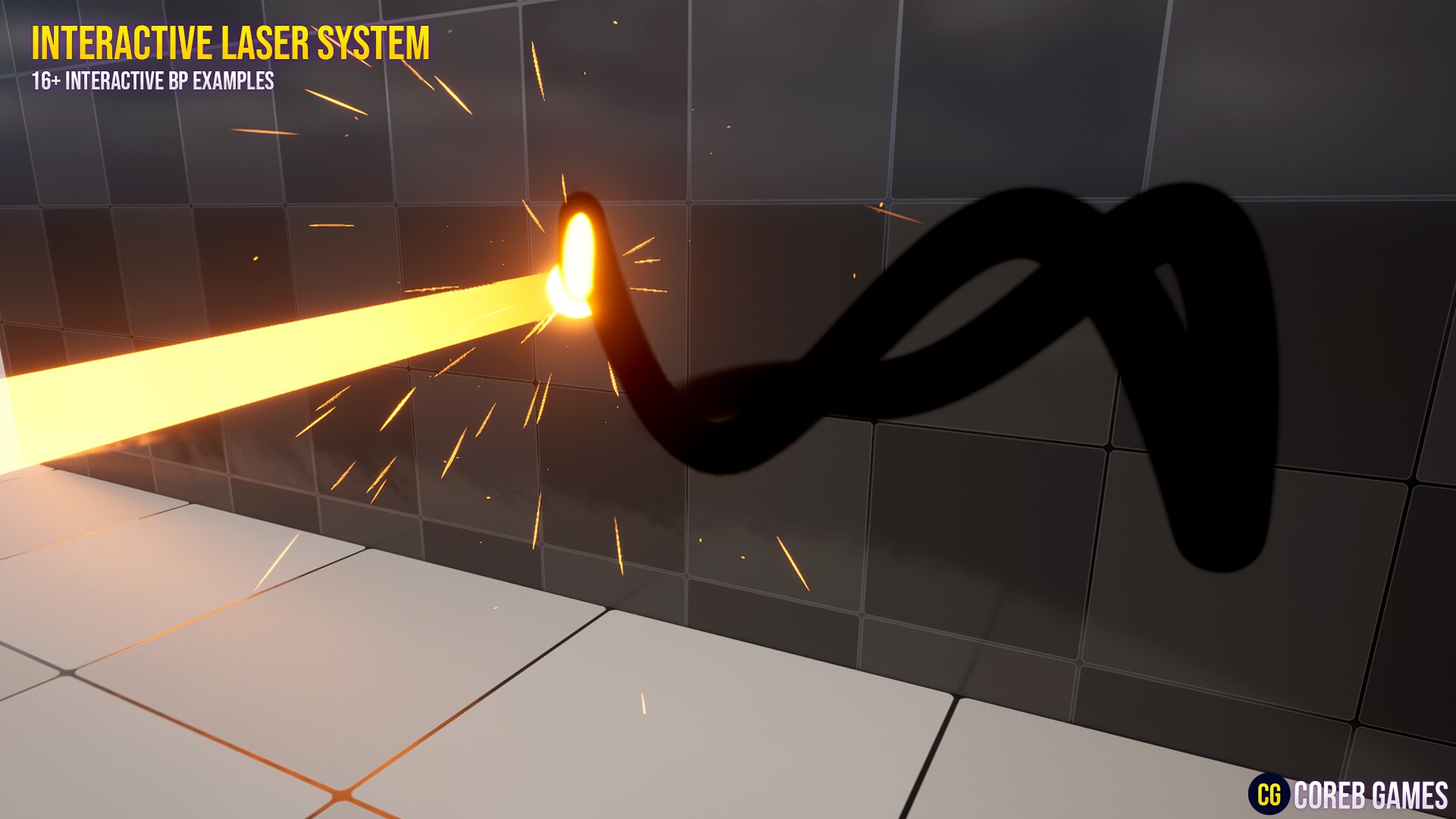 Interactive Laser System, 카테고리 블루프린트 - UE 마켓플레이스