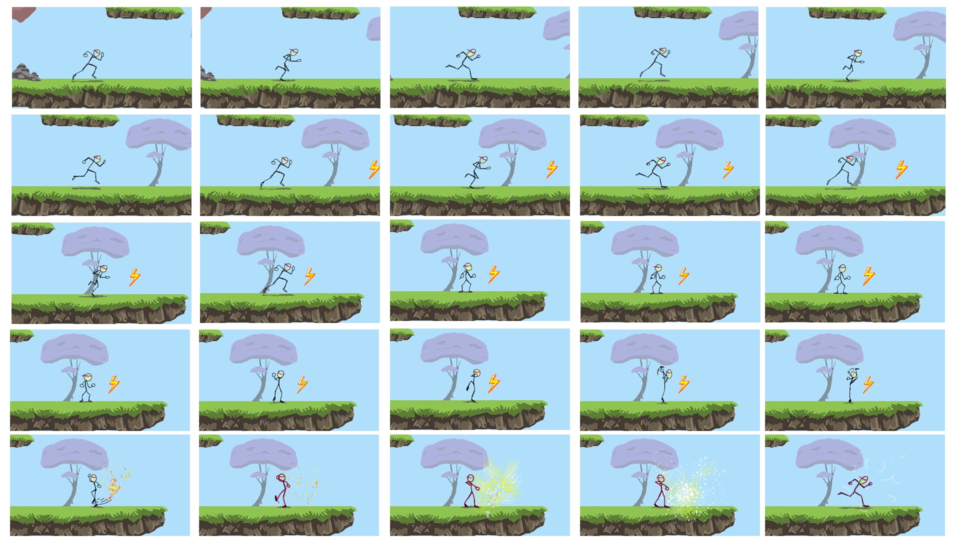 Karate Stickman (Sprite Sheets) in 2D Assets - UE Marketplace