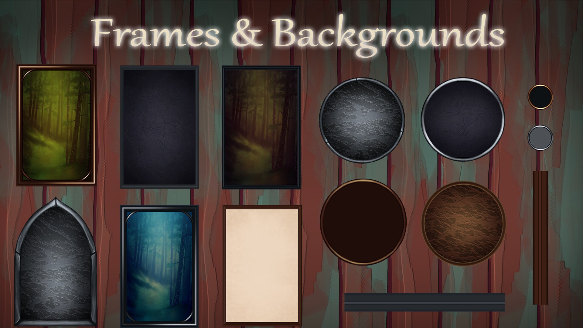 Fantasy RPG UI in 2D Assets - UE Marketplace