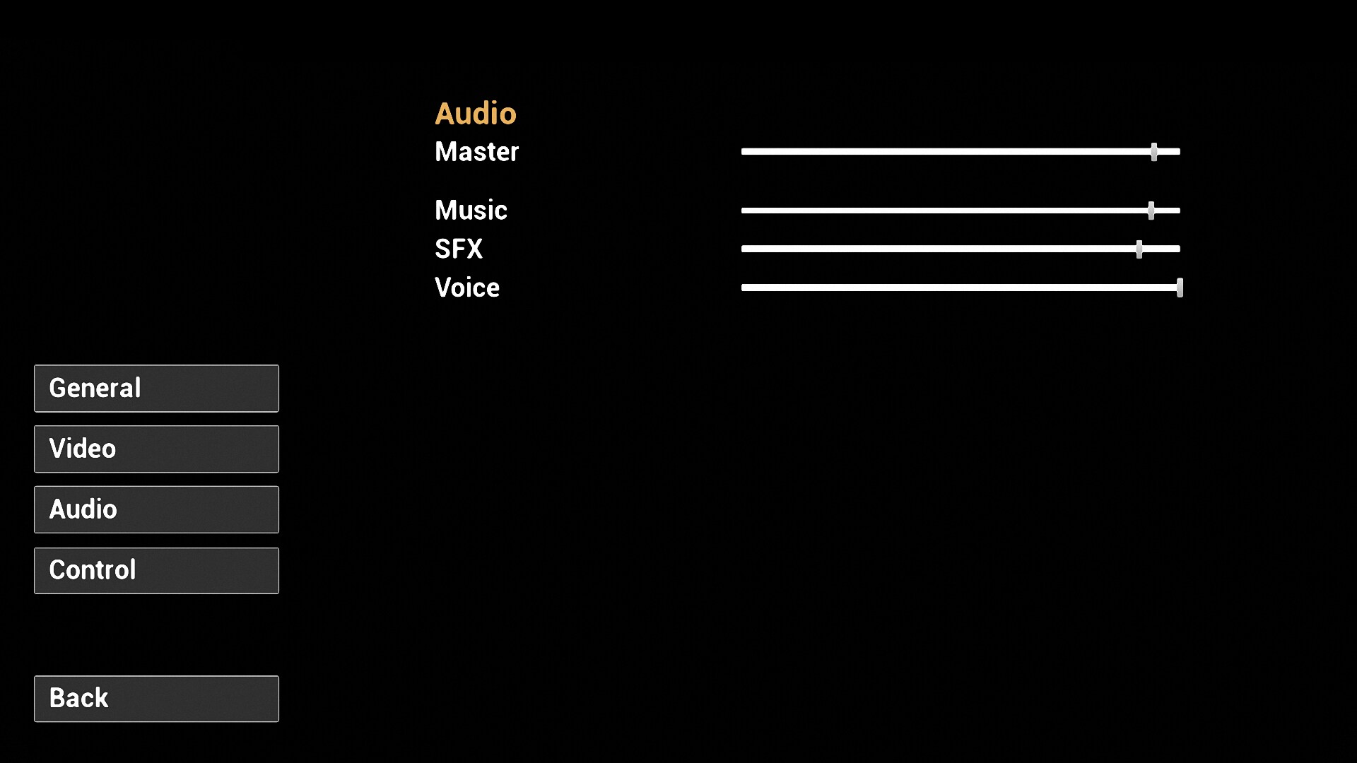 Main Menu System, 카테고리 블루프린트 - UE 마켓플레이스
