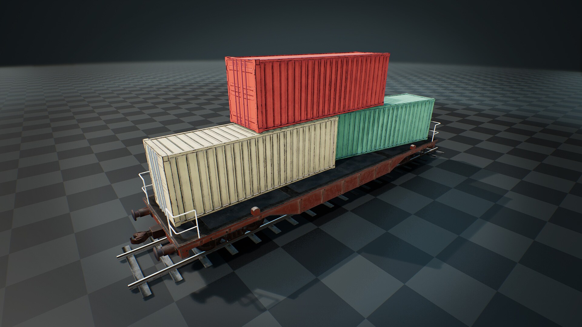 Freight Train Pack, 카테고리 소품 - UE 마켓플레이스