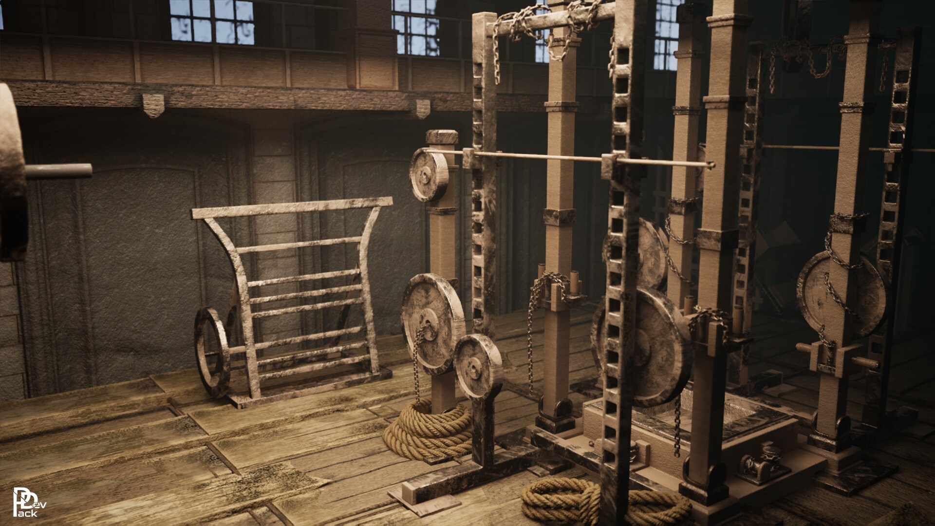 Medieval Gym / 37 Assets in Environments - UE Marketplace