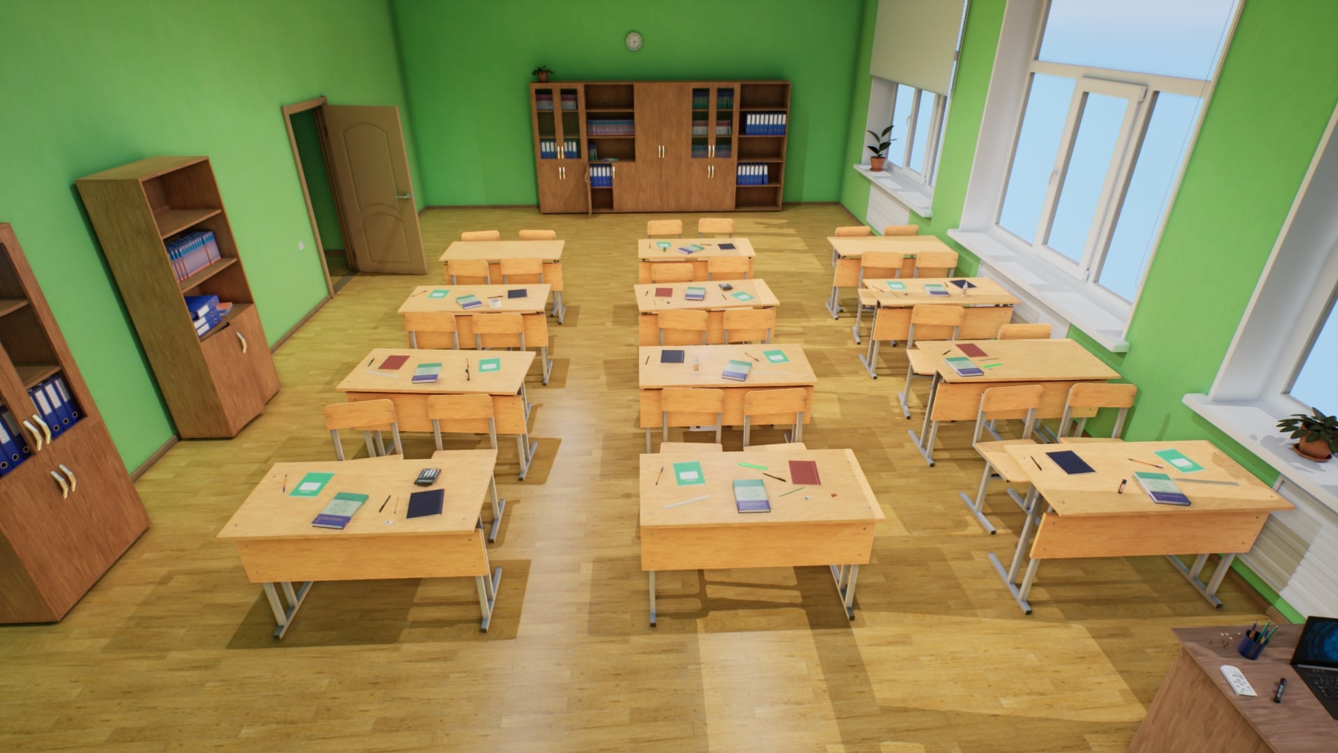 Classroom Props Pack in Props - UE Marketplace