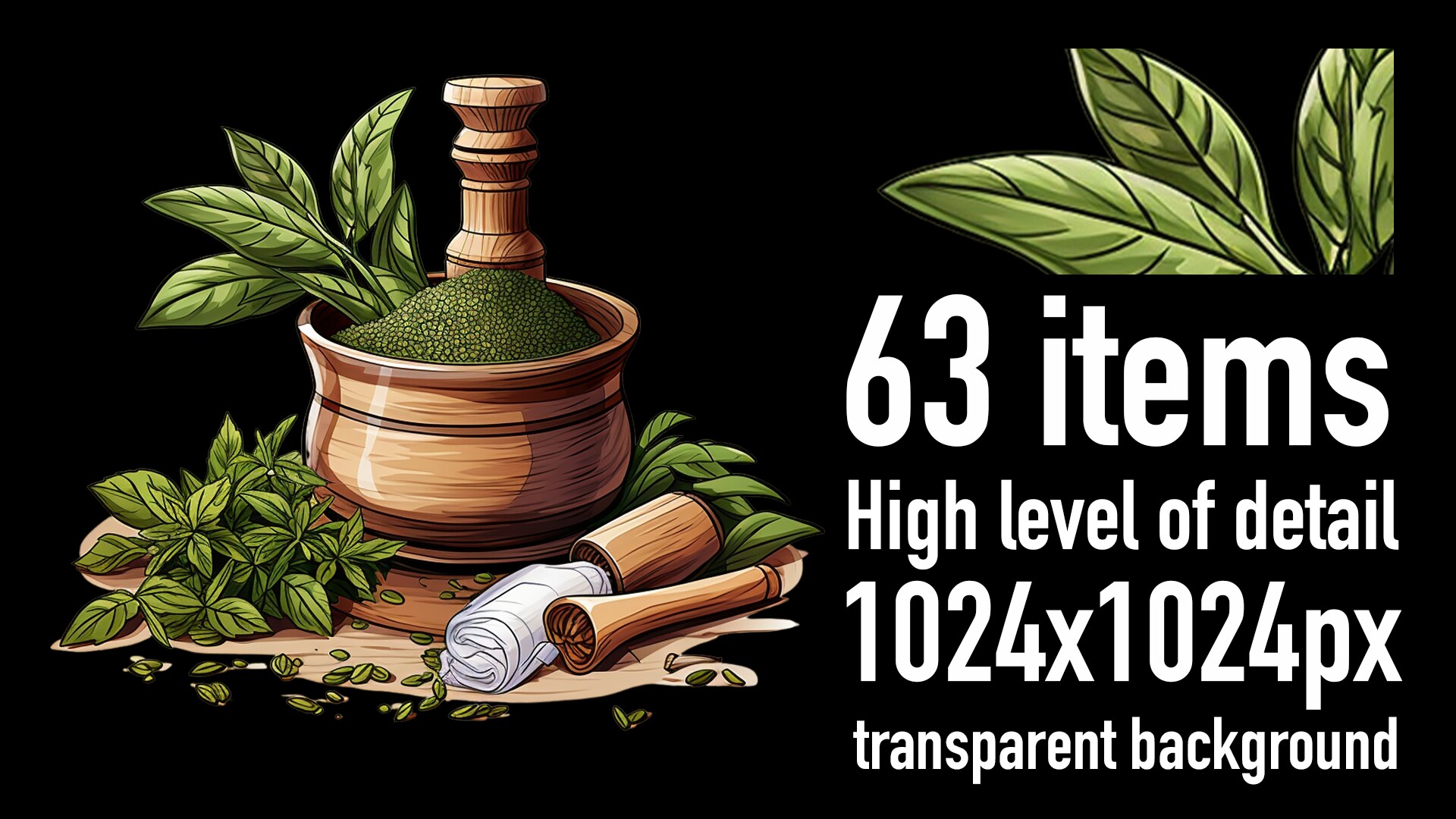 Magic Herb in 2D Assets - UE Marketplace