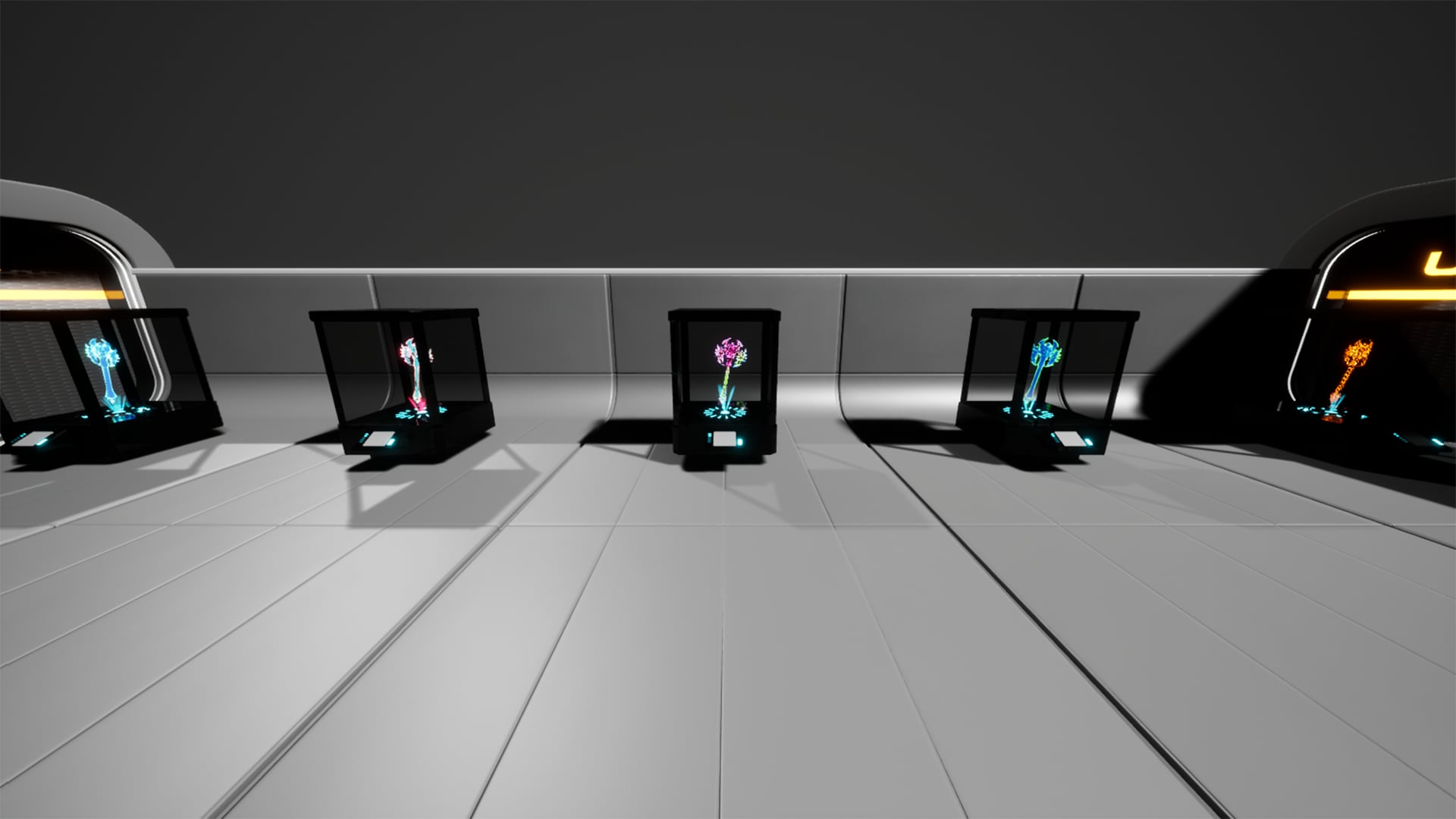 在特效创建的Hologram FX: Customizable Holograms - 虚幻引擎商城