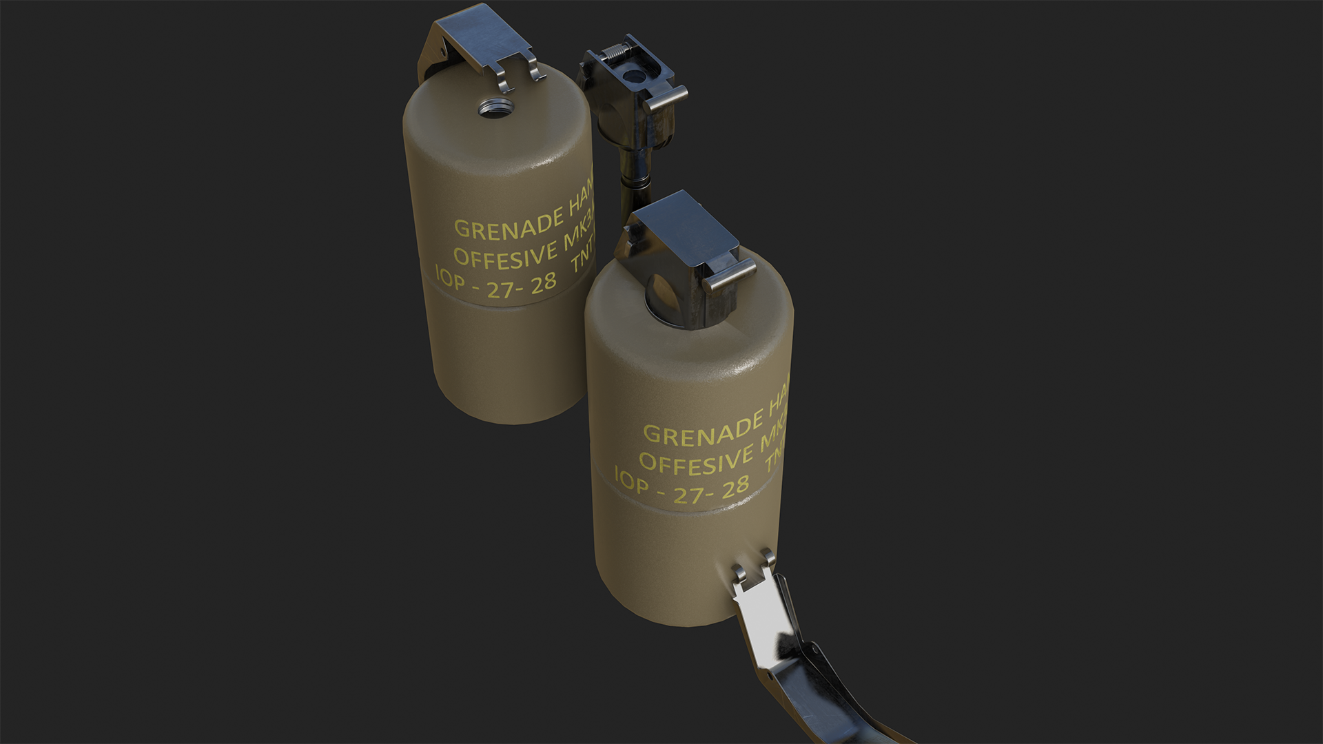Mk3A2 (Hand Grenade - 5) in Props - UE Marketplace