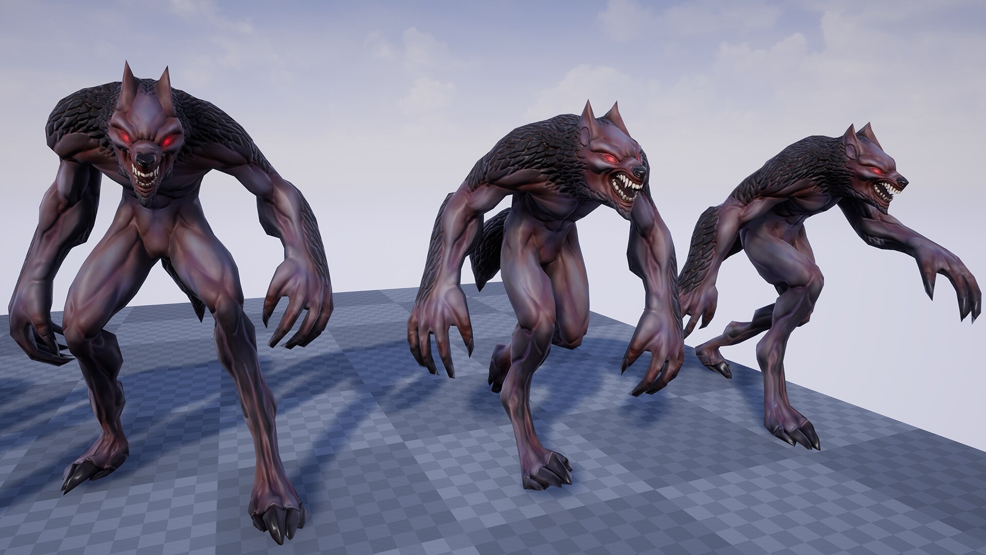 Stylized Werewolf - 02 in Characters - UE Marketplace