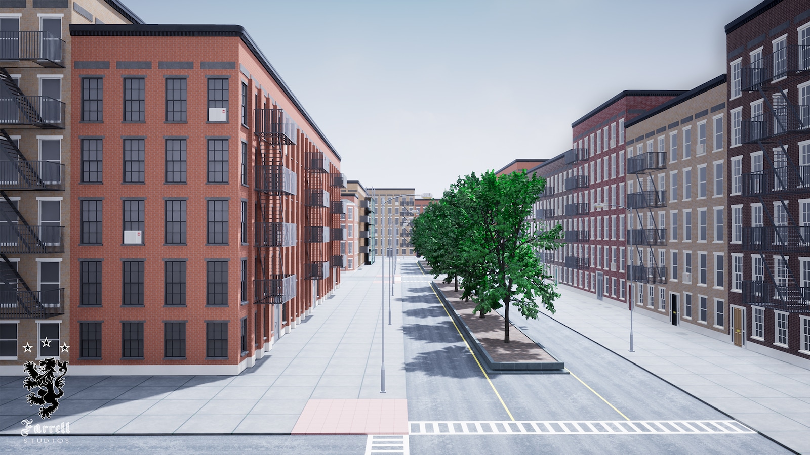 Modular Street Pack in Environments - UE Marketplace