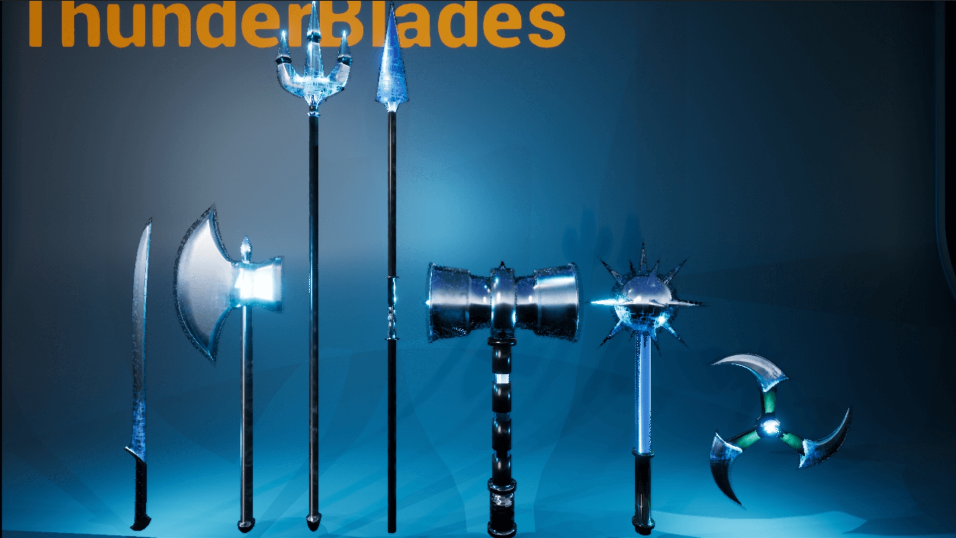 Element Blades in Weapons - UE Marketplace