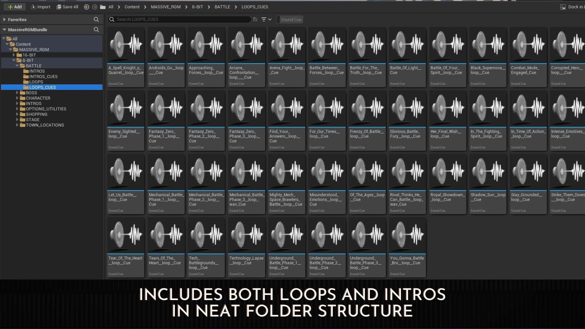 Massive Retro Game Music Bundle in Music - UE Marketplace