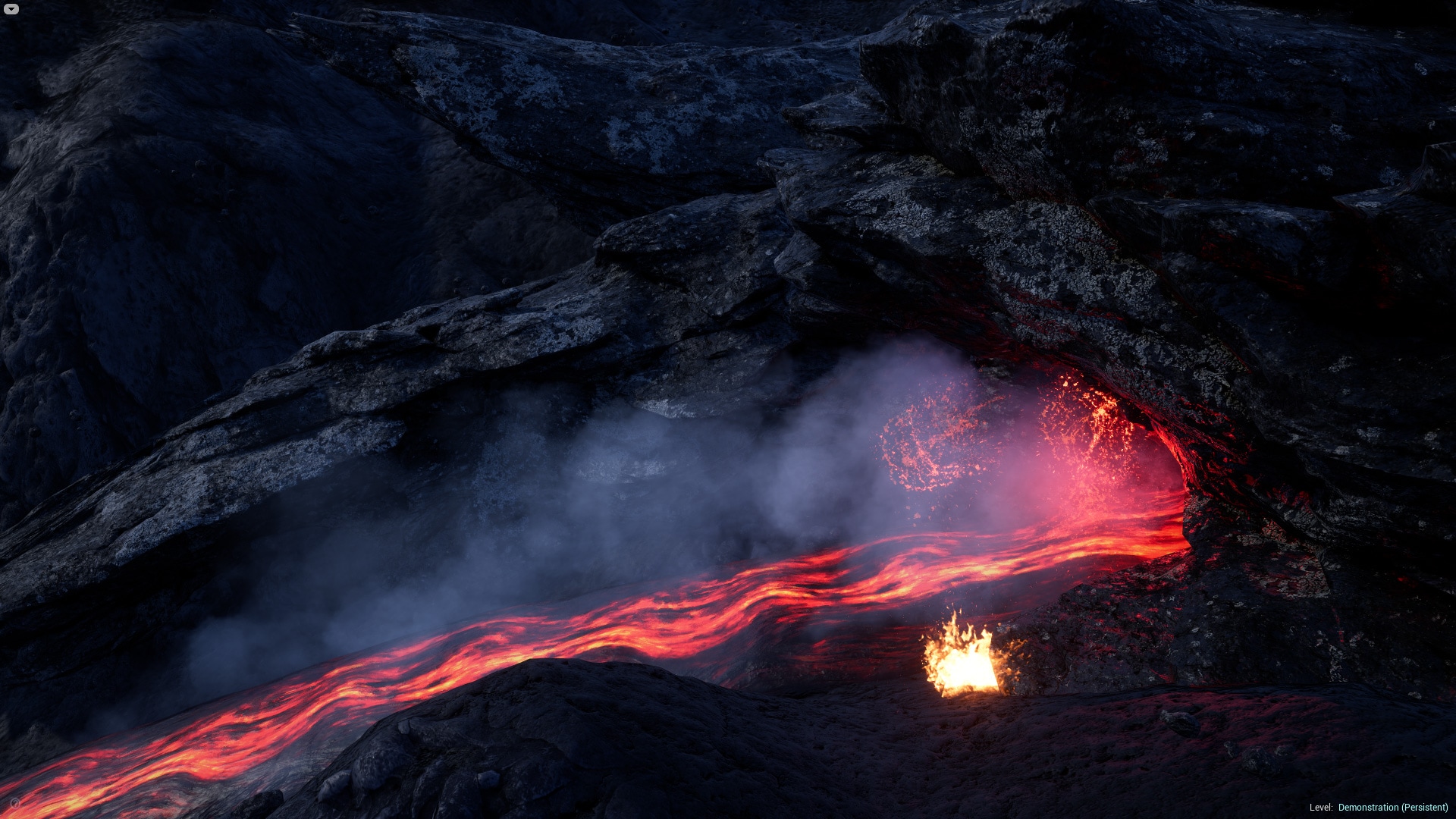 Lava World Landscape in Environments - UE Marketplace