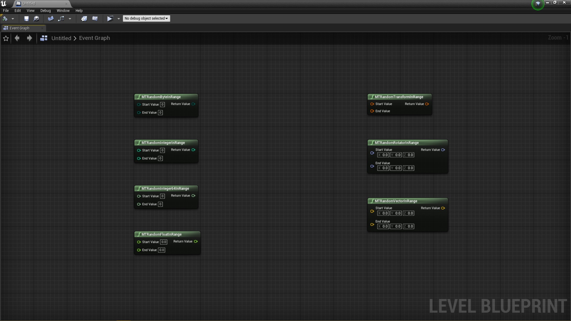 Mersenne Twister Random In Range Plugin, 카테고리 코드 플러그인 - UE 마켓플레이스