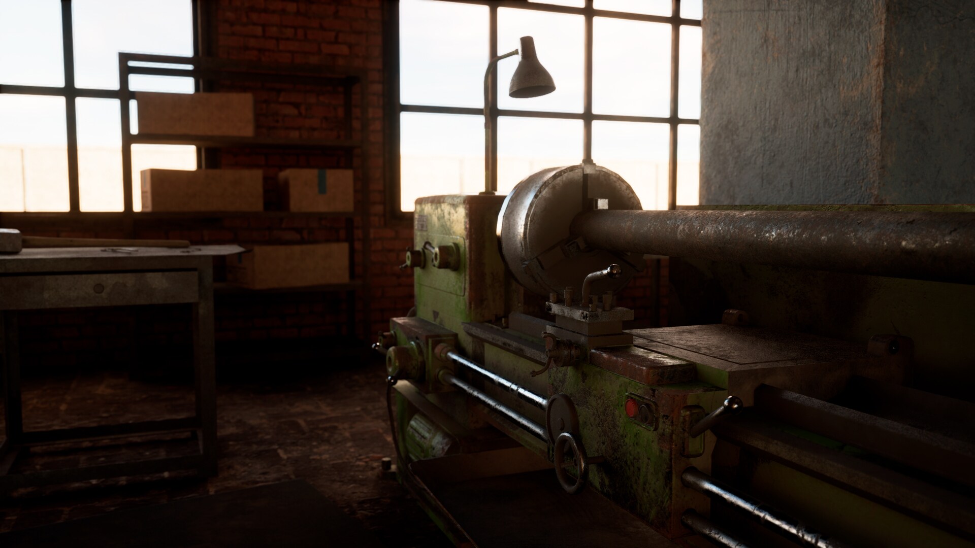 Old Factory Machines