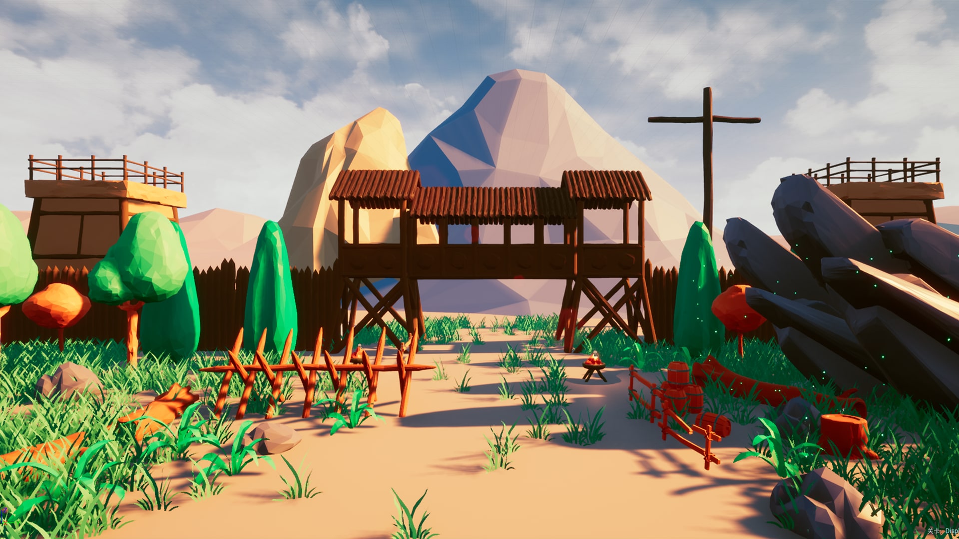 Low Poly Environment Pack In Environments Ue Marketplace